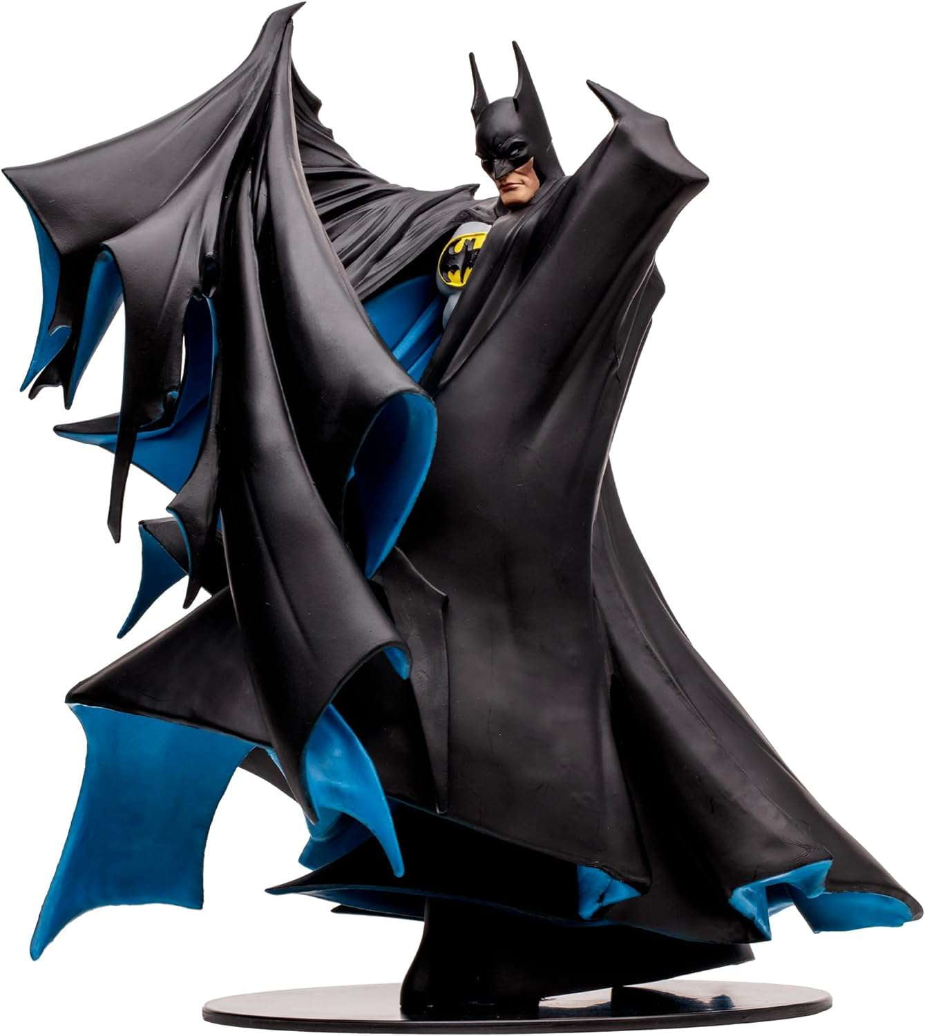 DC Direct 12 Inch Statue Figure Posed 1/8 Scale - Batman Black Cape by ...