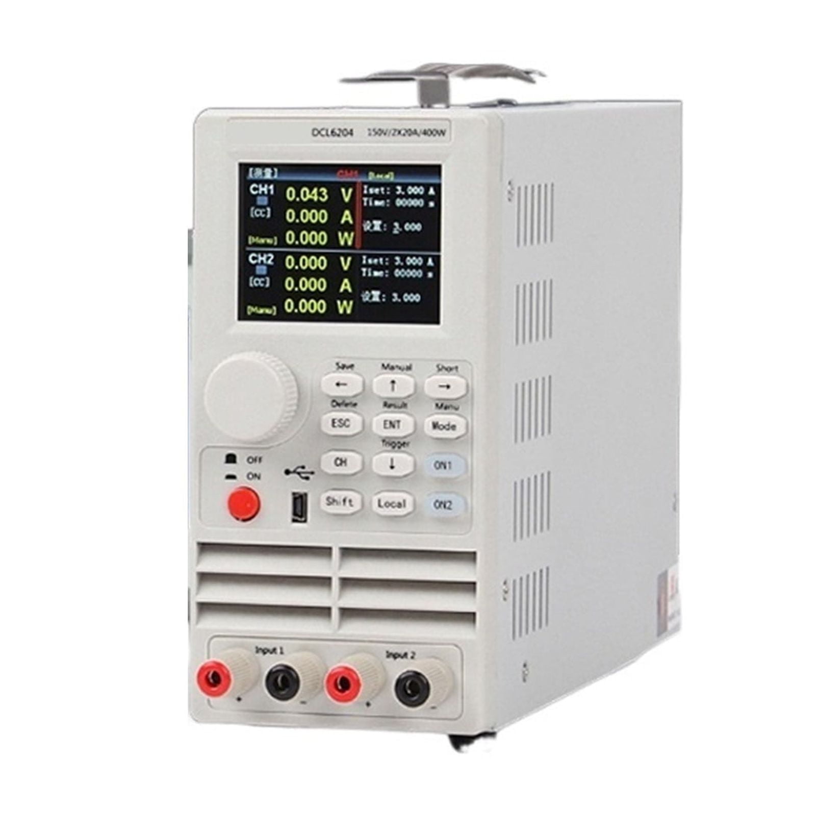 DC Electronic Load Tester 200W/600W Battery Capacity Tester Power Test ...