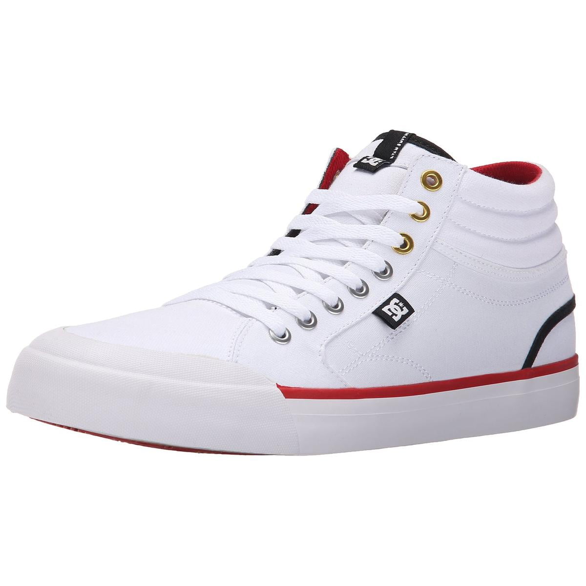 DC Evan Smith Hi Mens White Sneakers - Walmart.com