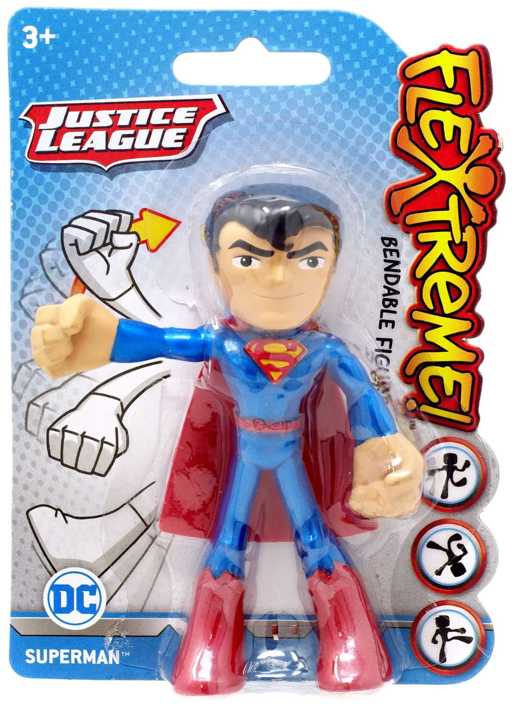 DC Flextreme Superman Action Figure - Walmart.com