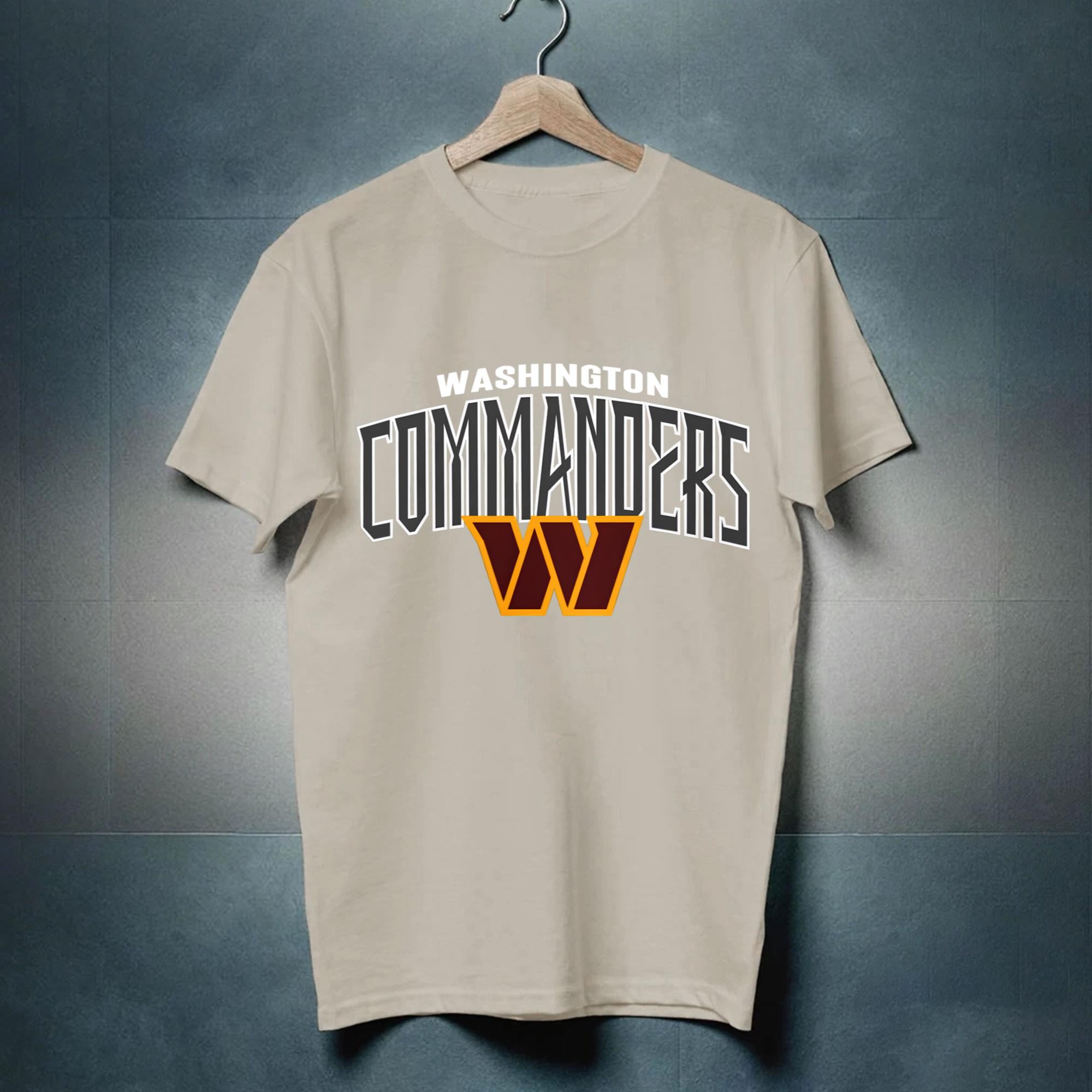 DC Football Team Colors Graphic Hoodie, Retro Gridiron Style Sweatshirt ...