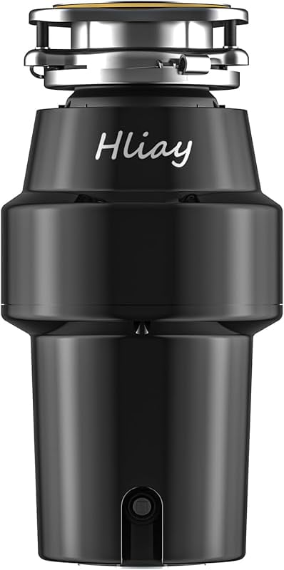 DC Garbage Disposal 3/4 HP Quiet (60dB) with Cord & Dishwasher Hookup ...