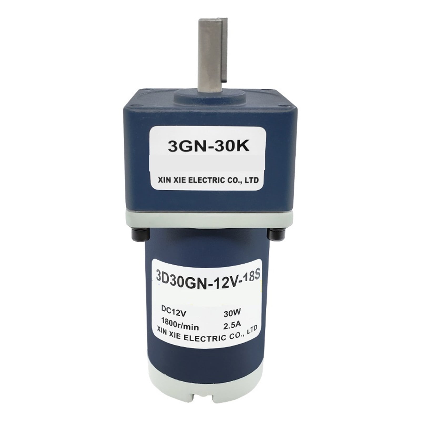 DC Gear Motor 30W12V24V Low-speed Motor High-torque Speed-regulating ...