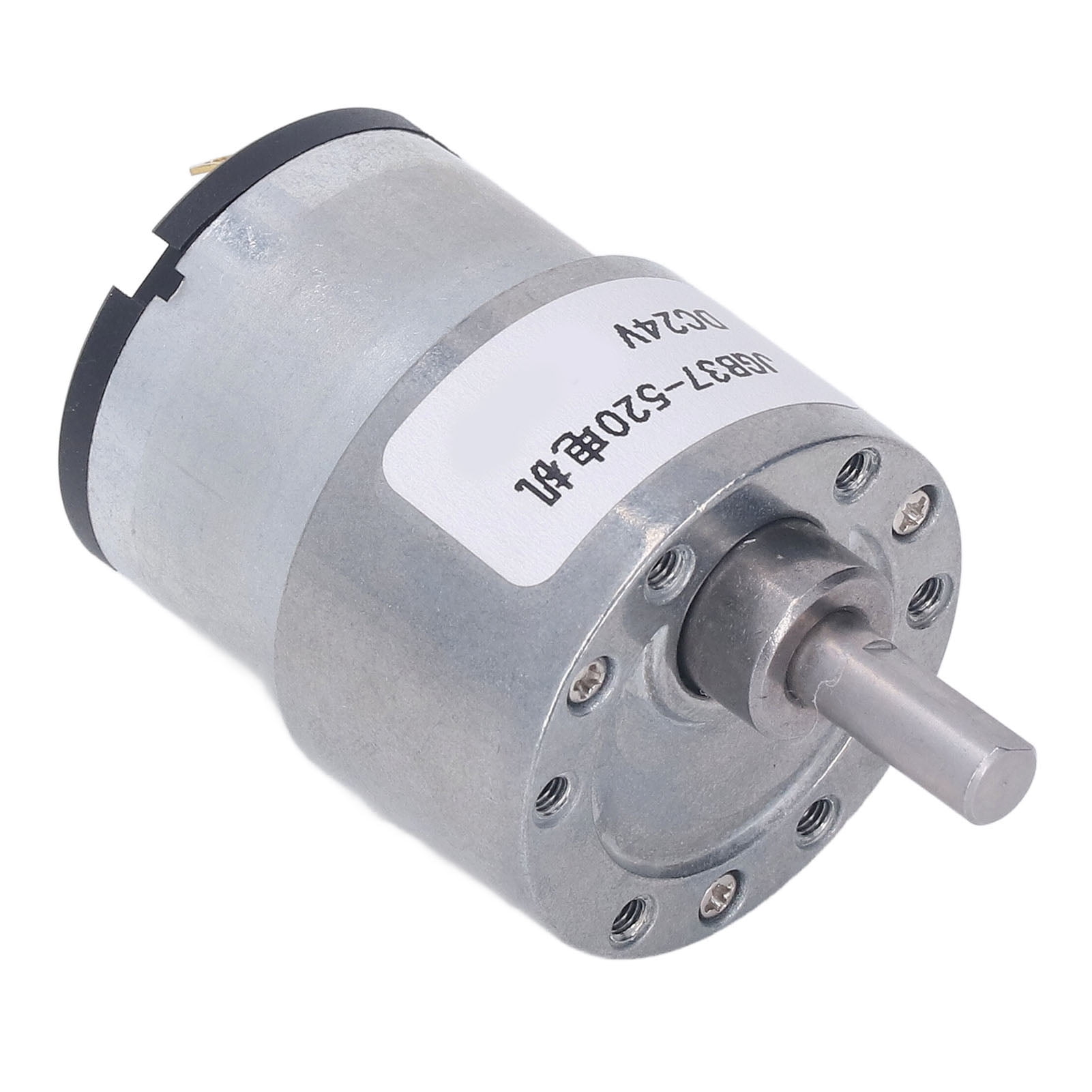 DC Gear Motor Aluminum Alloy Shell Rustproof Low Friction Brass Coil ...