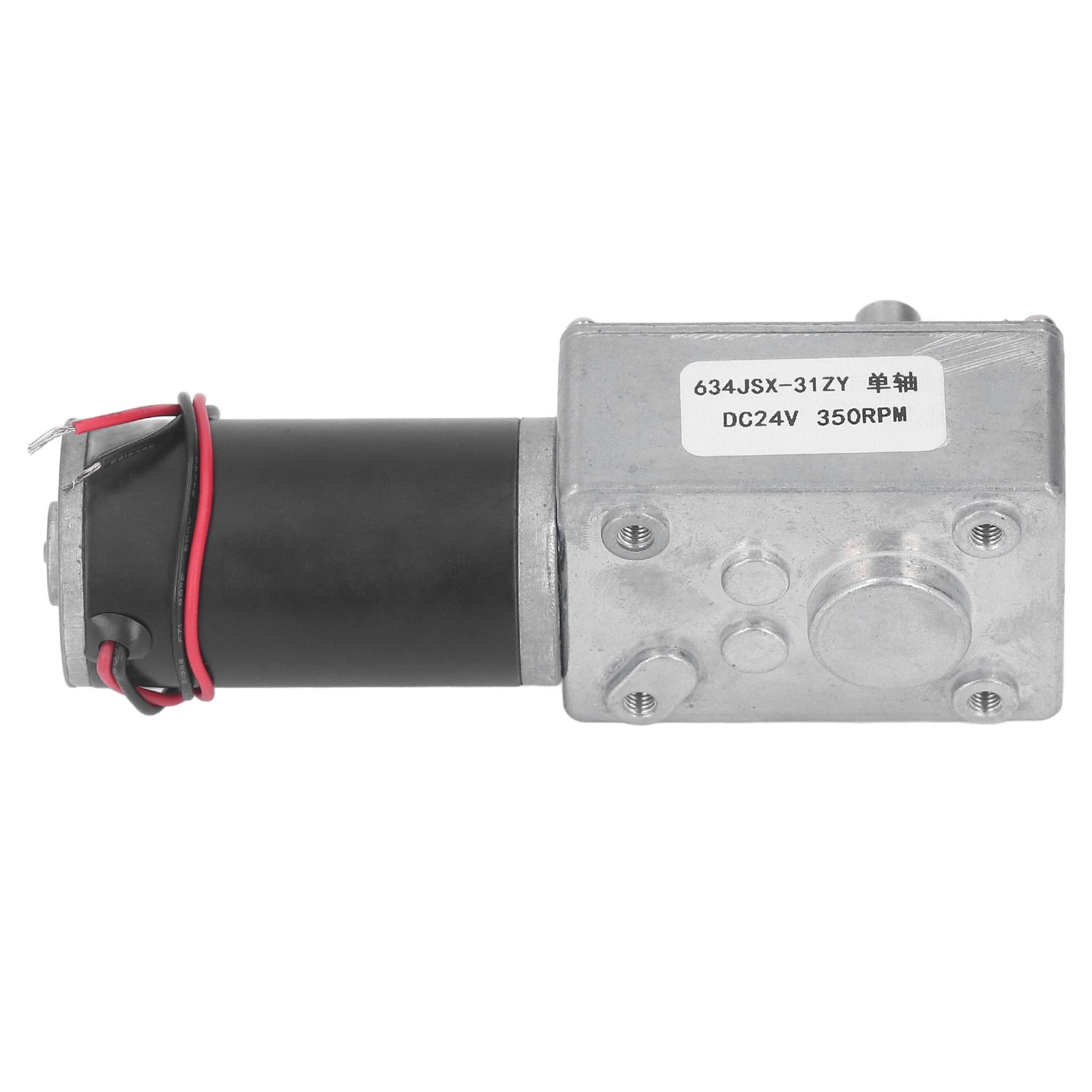 DC Geared Motor Forward Reverse Rotation Self Locking Aluminum Alloy ...