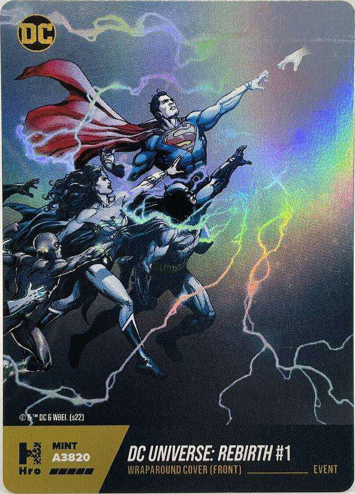 DC Hybrid Cards Rebirth #1 Legendary Trading Card Set A5863 & A1373 ...