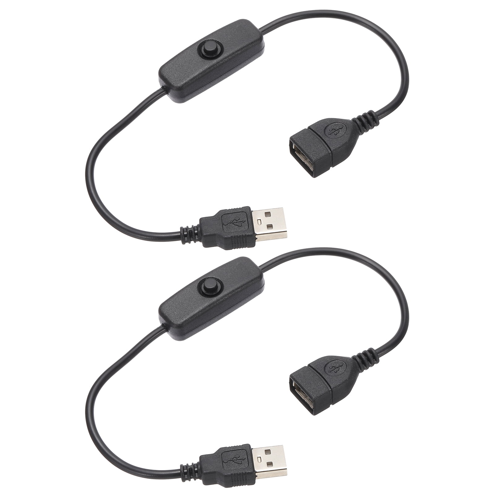 Uxcell USB Cable with ON/Off Button Switch, Uxcell USB Male to Female ...