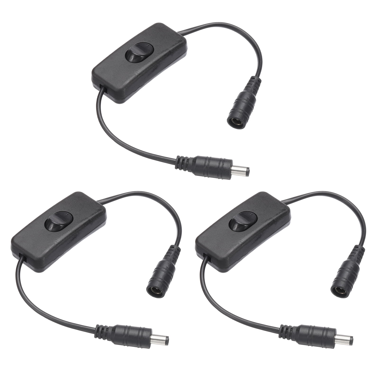 DC Inline On/Off Switch, DC Jack Male to Female Adapter Wire Power ...