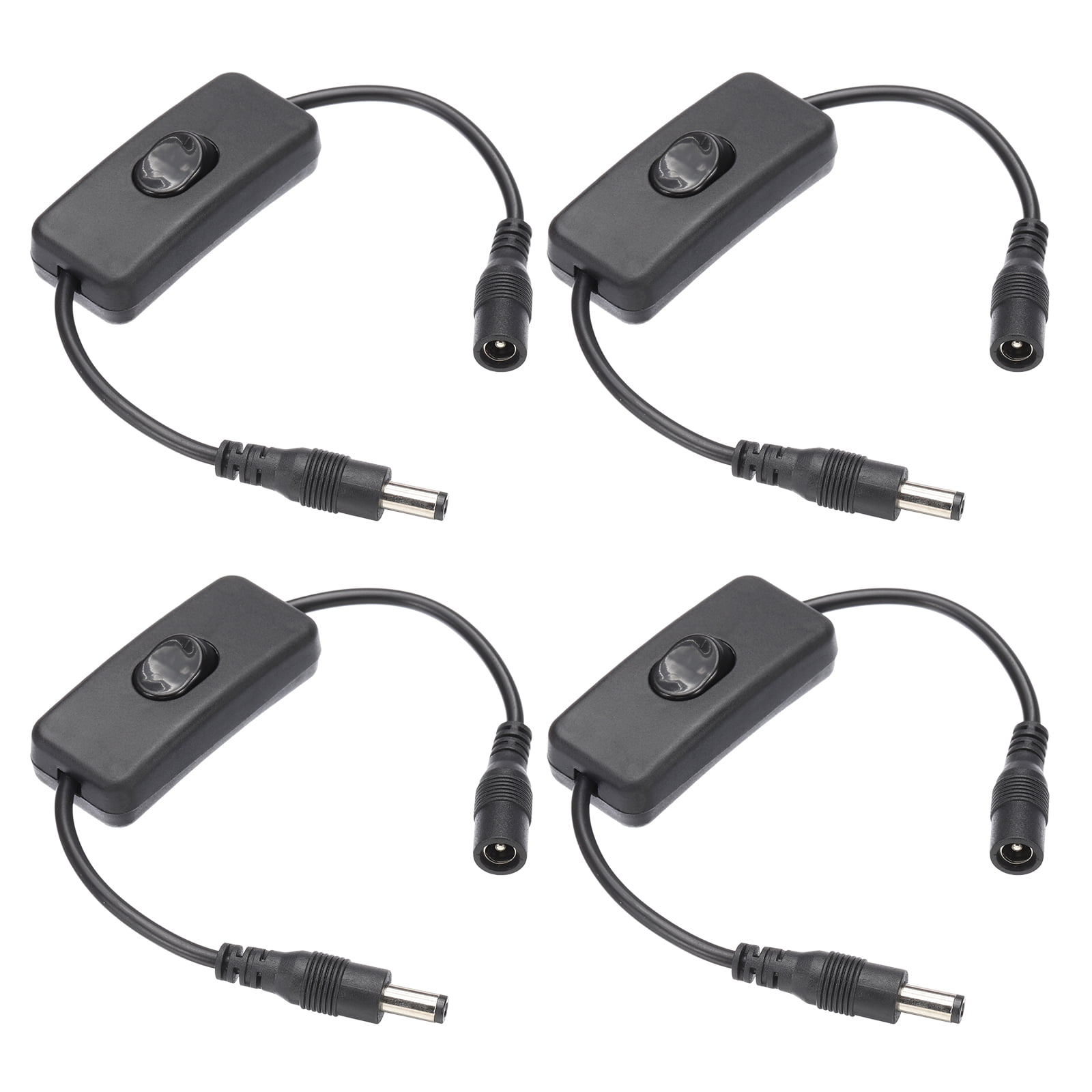 DC Inline On/Off Switch, DC Jack Male to Female Adapter Wire Power ...
