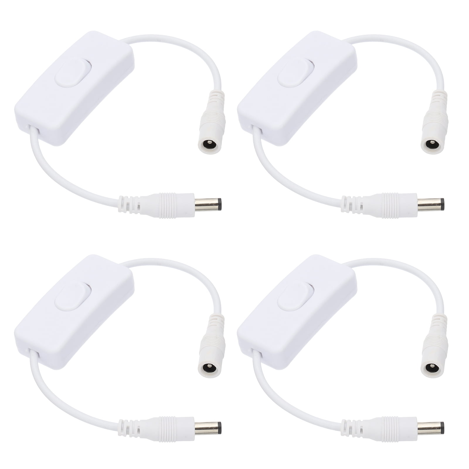 DC Inline On/Off Switch, DC Jack Male to Female Adapter Wire Power ...