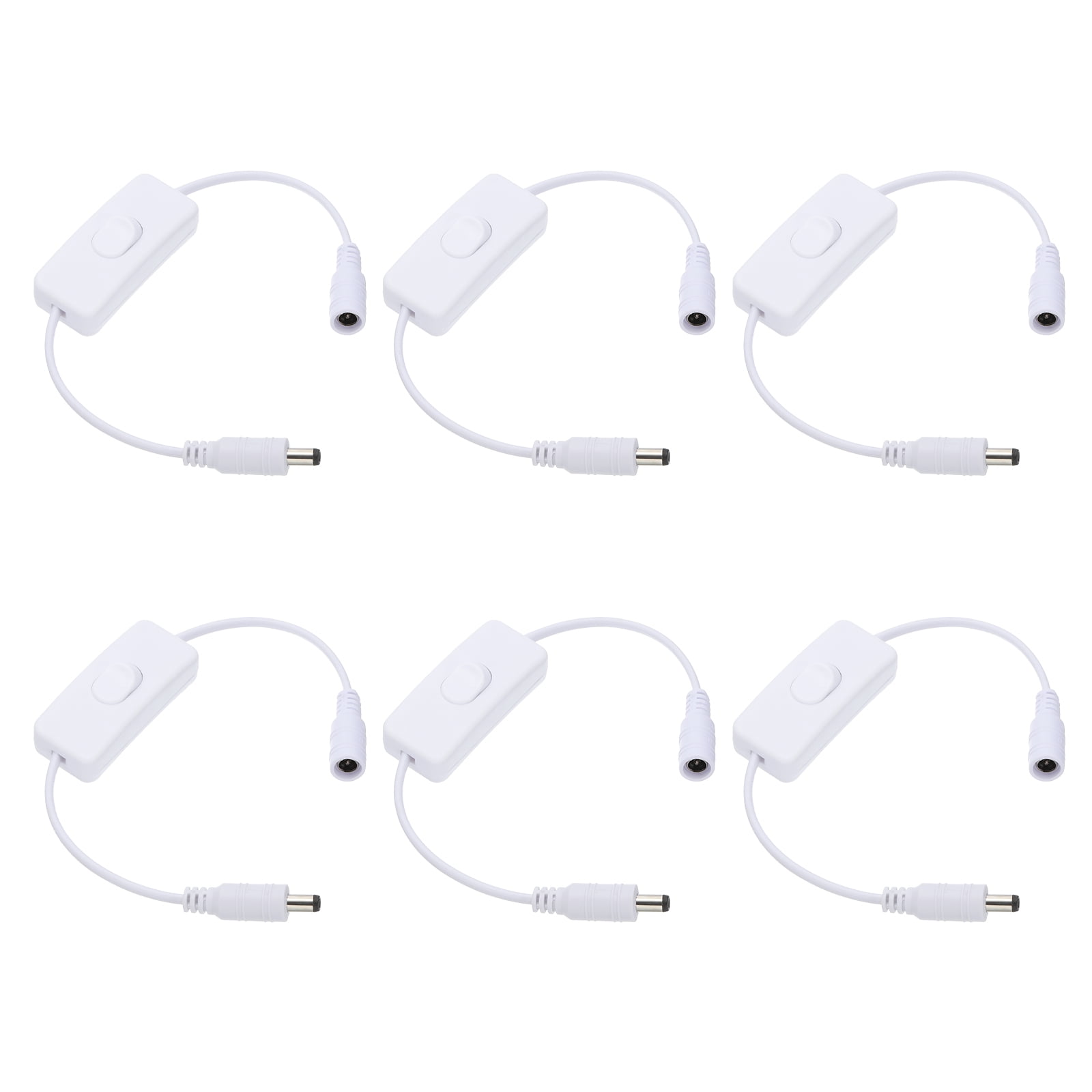 DC Inline On/Off Switch, DC Jack Male to Female Adapter Wire Power ...