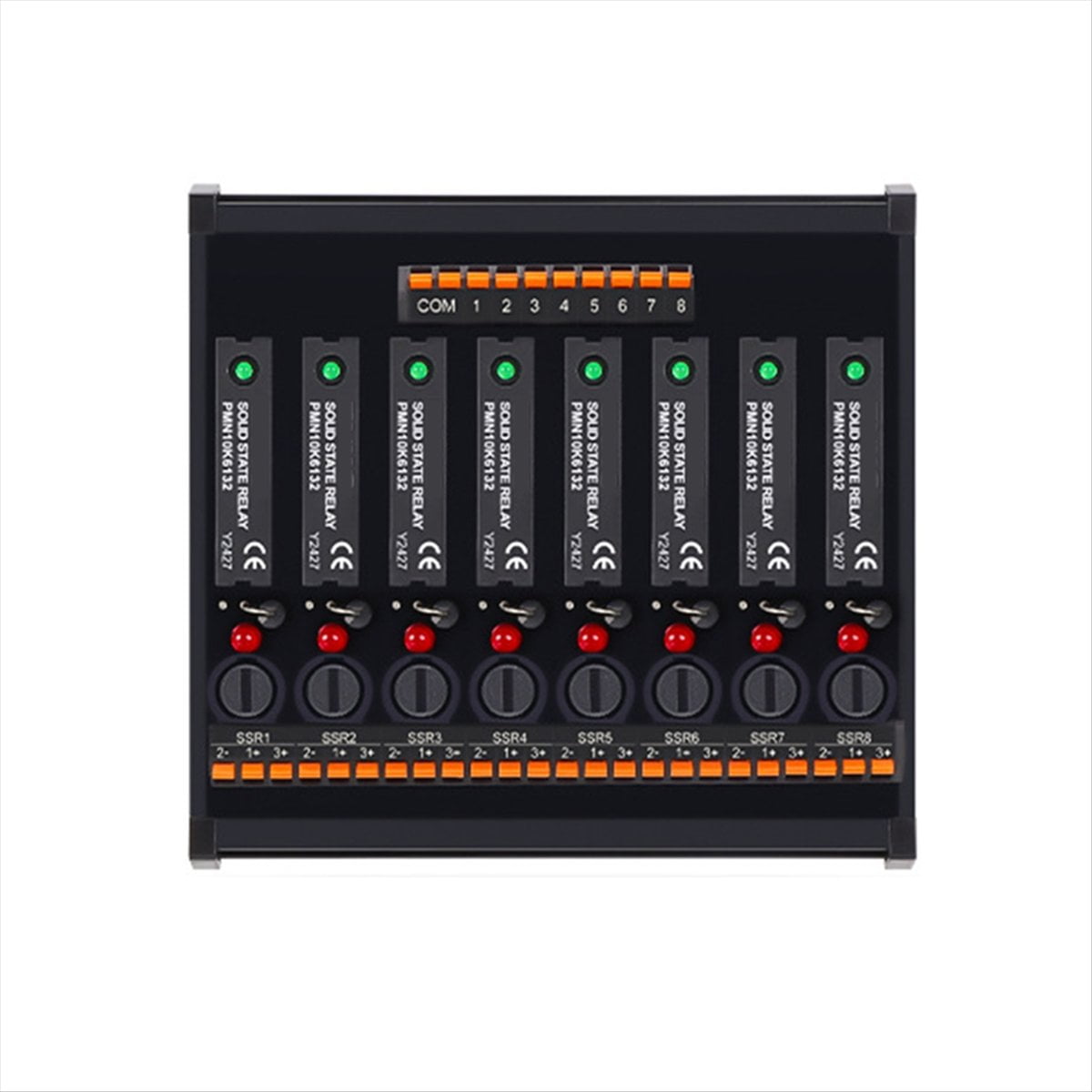 DC Inline Solid State Relay Module RT- Non-Contact DC PLC AC Amplifier ...