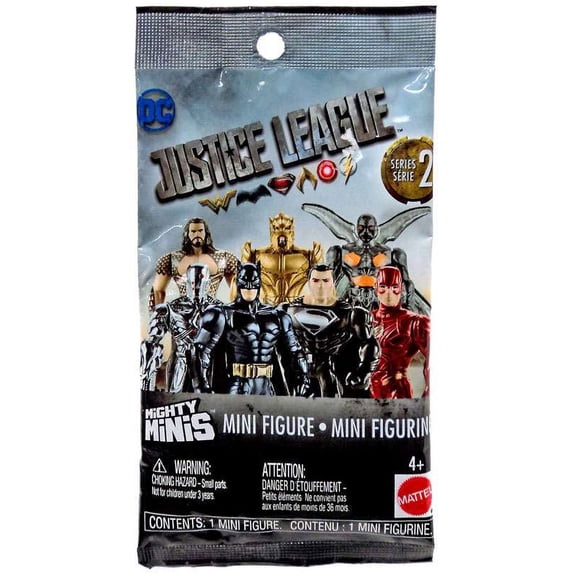 Mattel DC Justice League Movie Mighty Minis Series 2 Action Figures, 2 ...