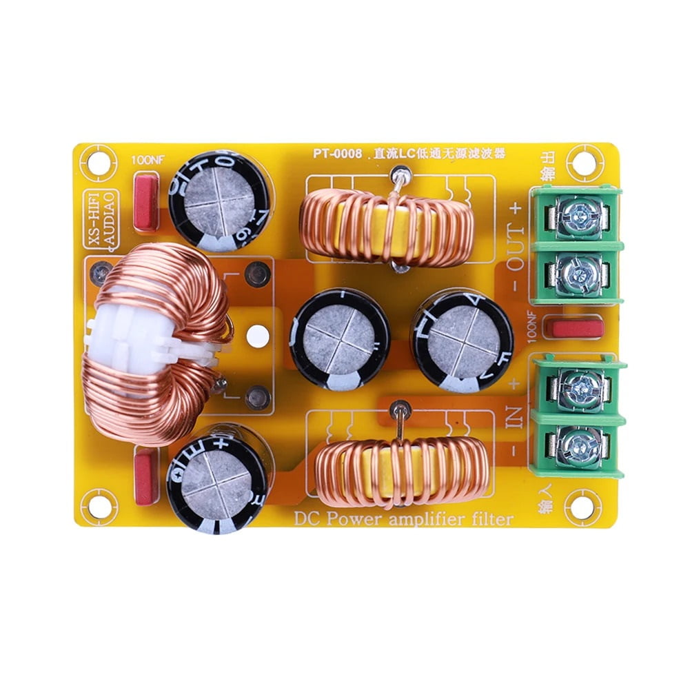 DC LC Low Pass Filter 2A 4A 10A 20A EMI Electromagnetic Interference ...