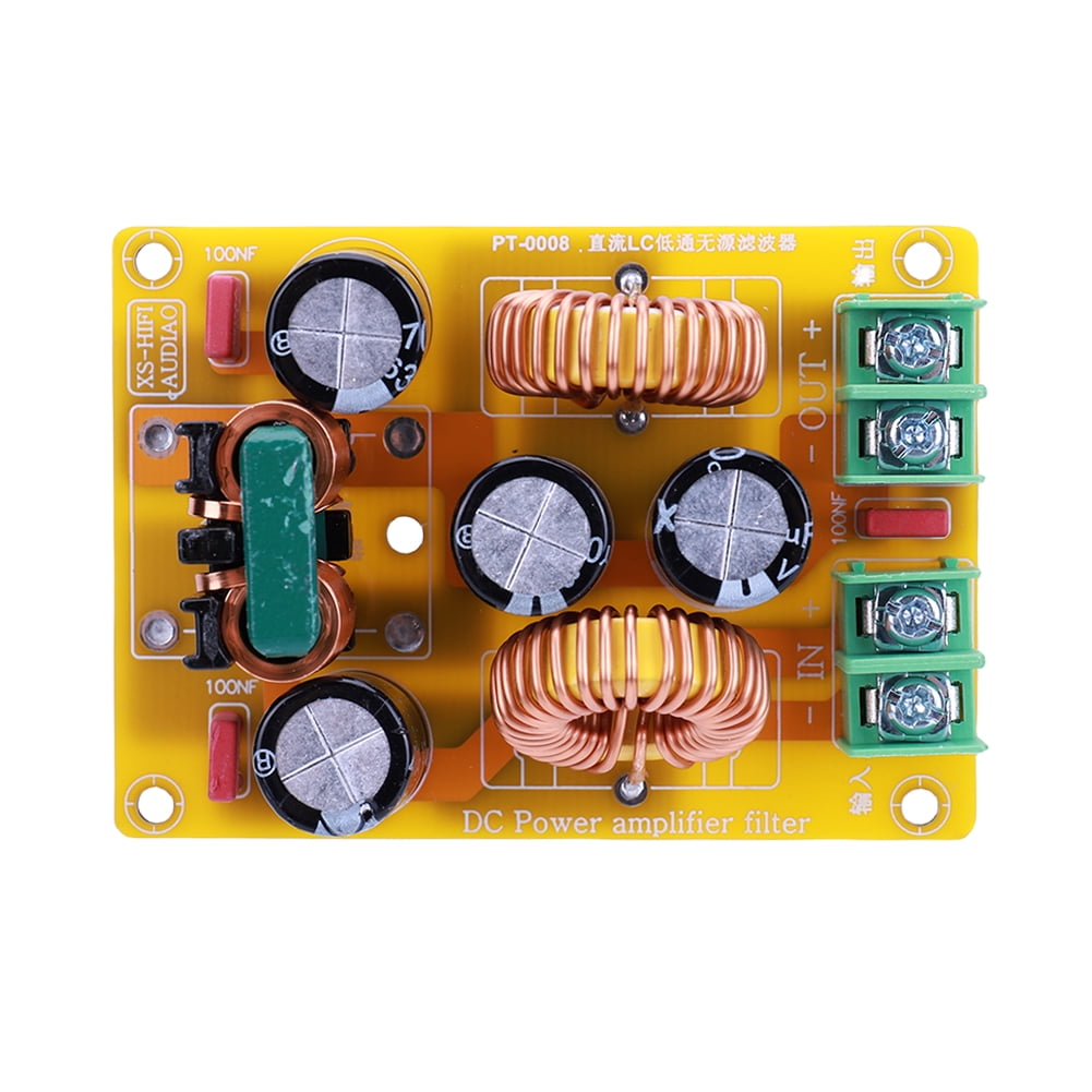 DC LC Low Pass Filter 2A 4A 10A 20A EMI Electromagnetic Interference ...