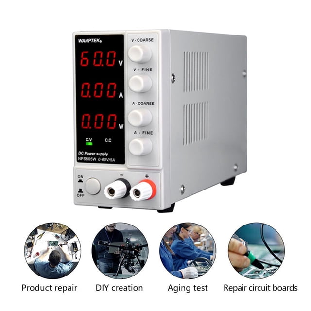 DC Laboratory 30V 10A Mini Switching Regulated Lab Adjustable Dc Power ...