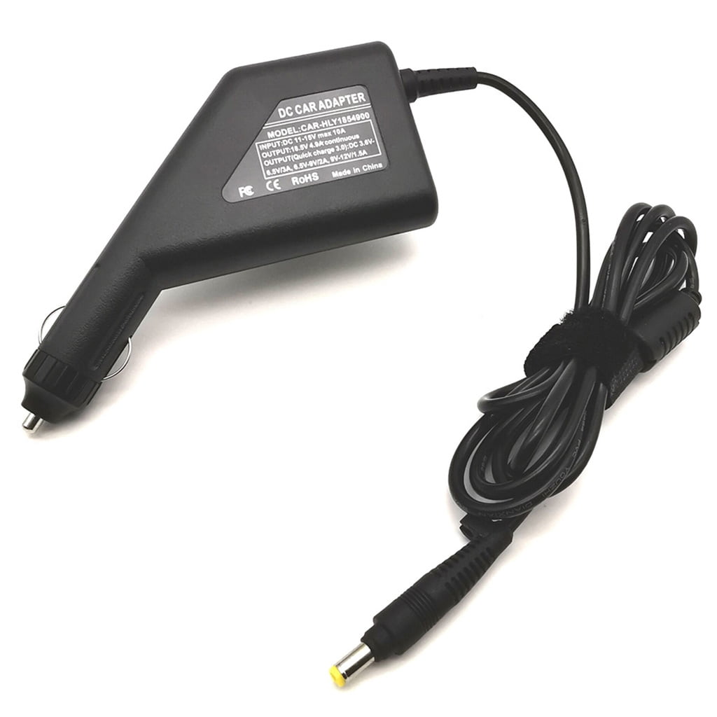 DC Laptop Car Adapter Charger 18.5V 4.9 A QC3.0 4.8x1.7mm for Cellphone ...