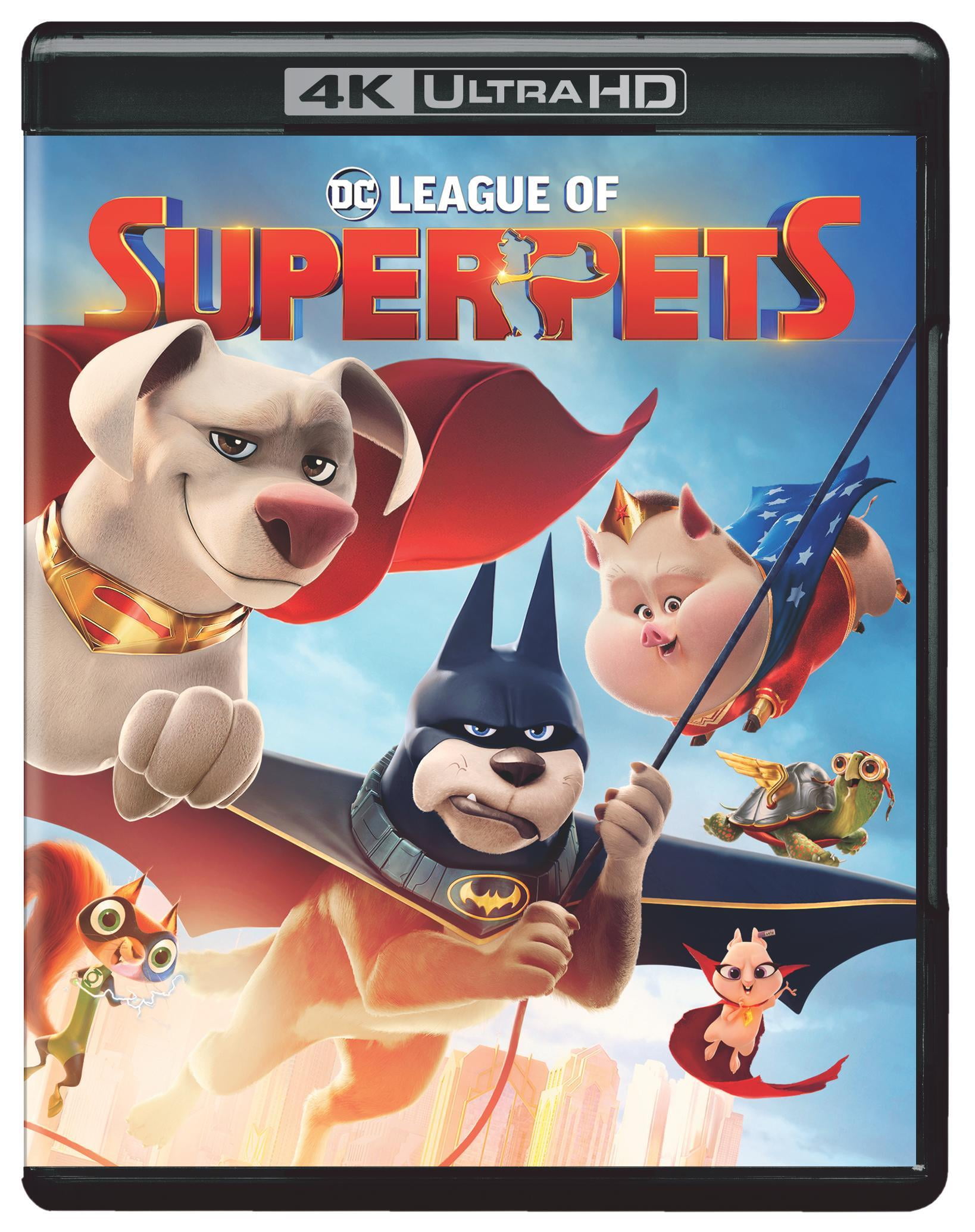 DC League of Super-Pets (4K Ultra HD + Blu-ray), Family, Warner Bros ...