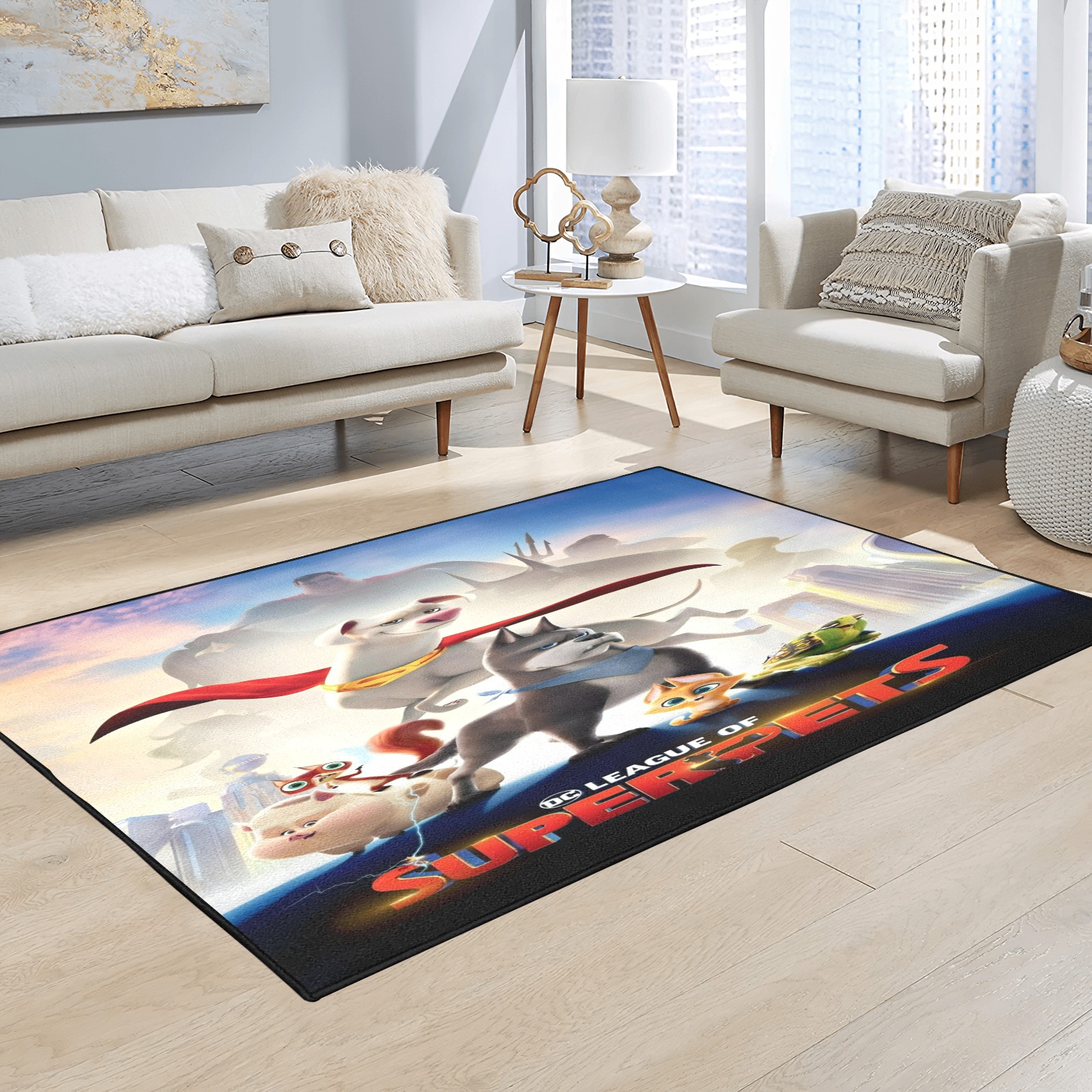 DC League of Super-Pets Custom Indoor Floor Mat.120x160cm(4'x5.2 ...