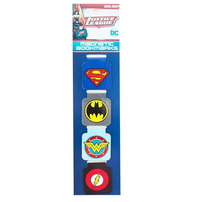 DC Logos Magnetic Bookmark Set - Walmart.com