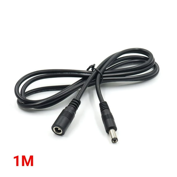 DC Male to Female Cable 5.5x2.1mm Power Extension Cord 12v Extension ...