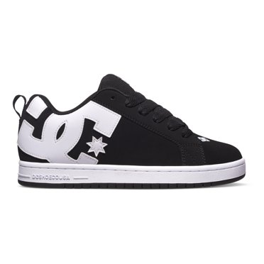 DC Men's Court Graffik Skate Shoe BLACK/RED - Walmart.com