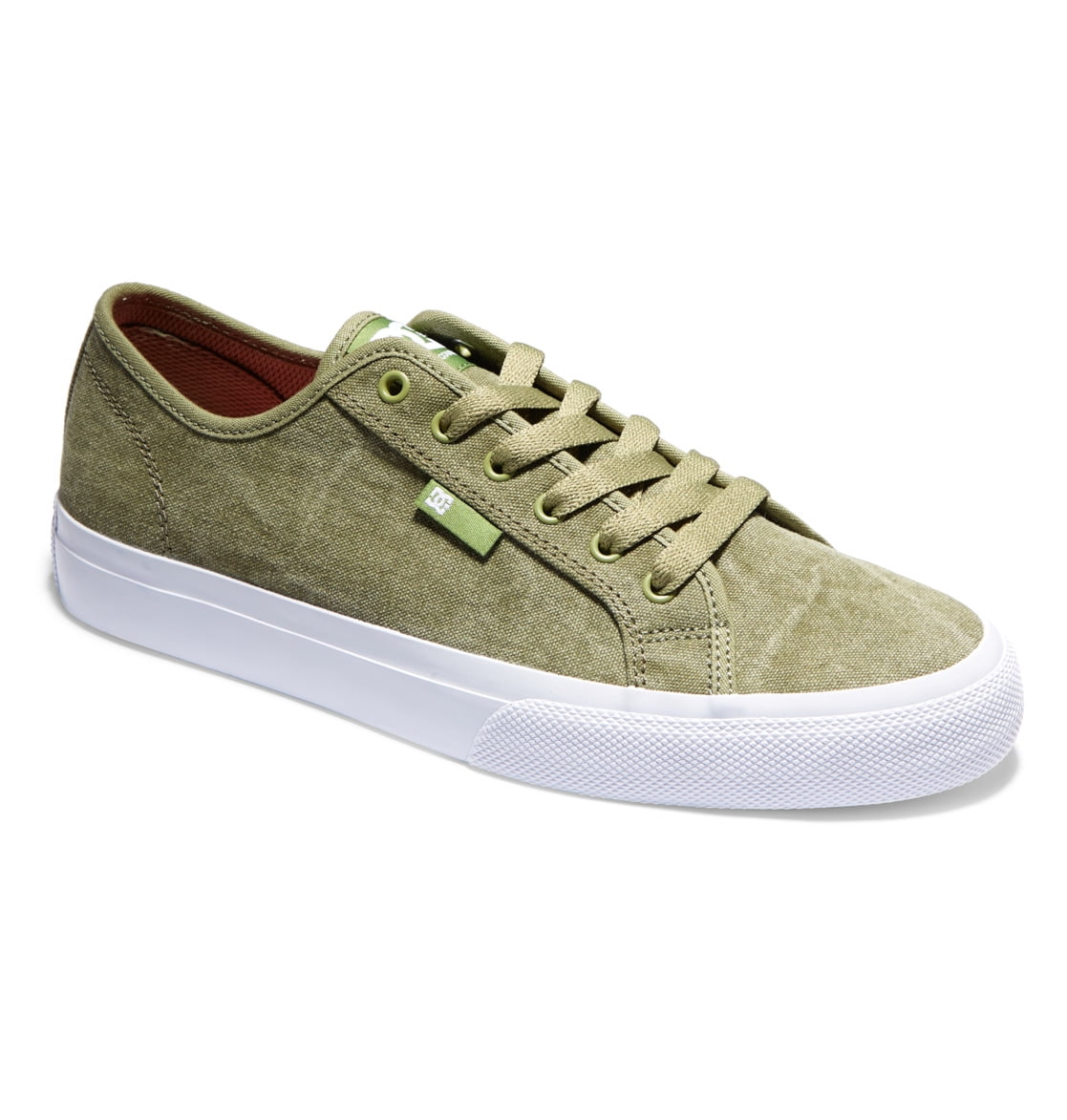 DC Men's Manual Textile SE Shoes - Dusty Olive - 9 - Walmart.com