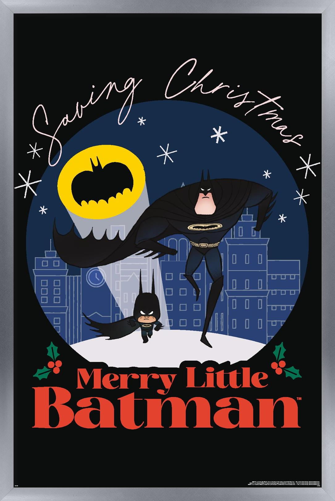 DC Merry Little Batman - Saving Christmas Wall Poster, 22.375" x 34 ...