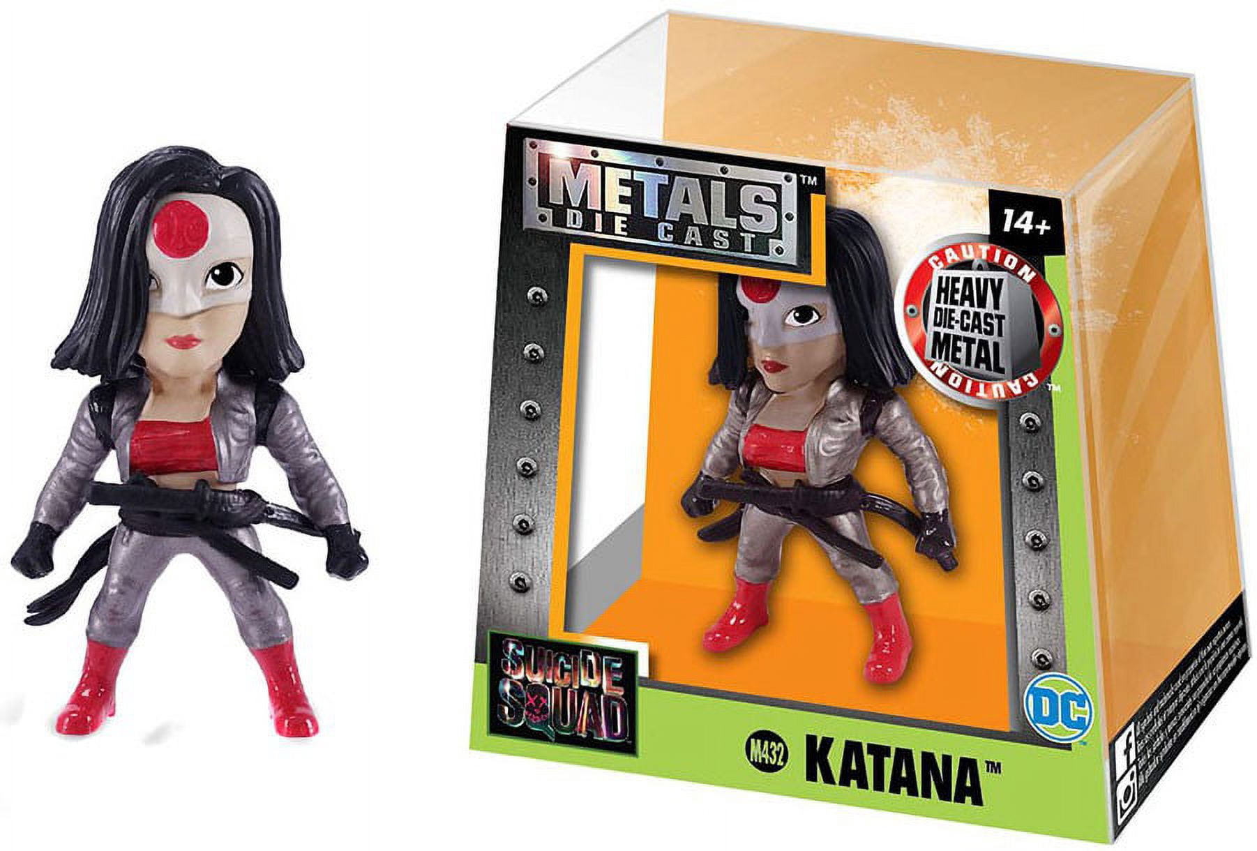 DC Metals Katana Action Figure [Silver Outfit] - Walmart.com