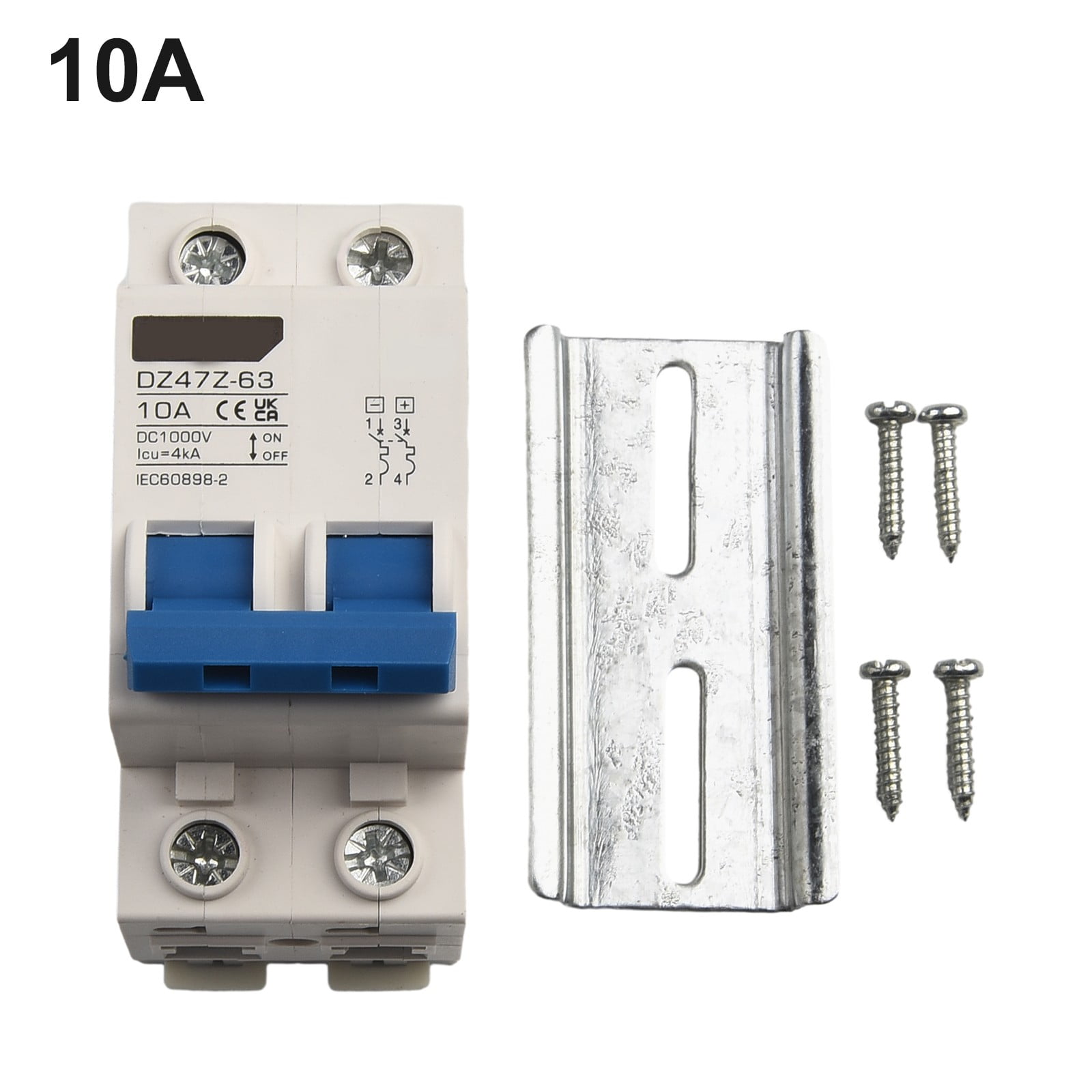 DC Miniature Circuit Breaker 2 Pole 1000V 32 Amp Isolator DC Disnnect ...