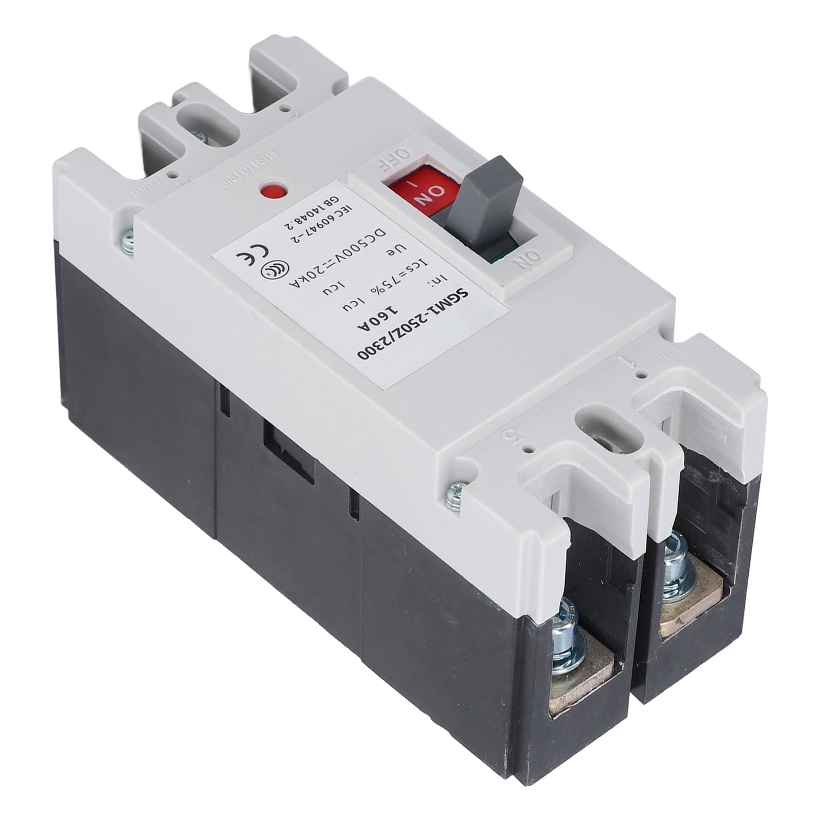 DC Miniature Circuit Breaker 2P 500V, Solar Energy Switch, DC Circuit Breaker, 2P Moulded Case ...