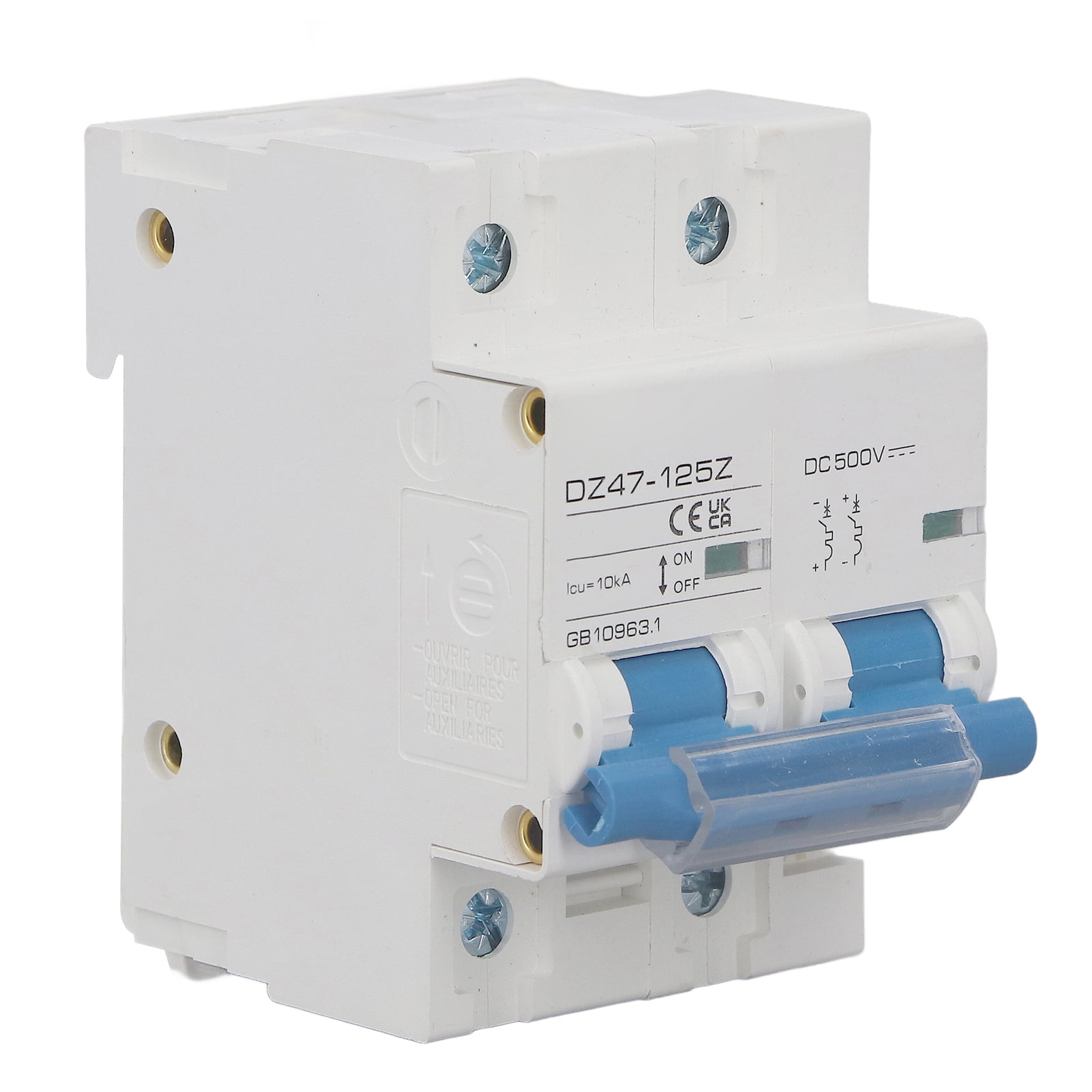 DC Miniature Circuit Breakers 10KA 2P Professional DC Disconnect Switches PV DC Circuit Breakers ...