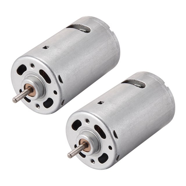 DC Motor 24V 10000RPM 0.2A Electric Motor Round Shaft, for DIY 2Pcs ...