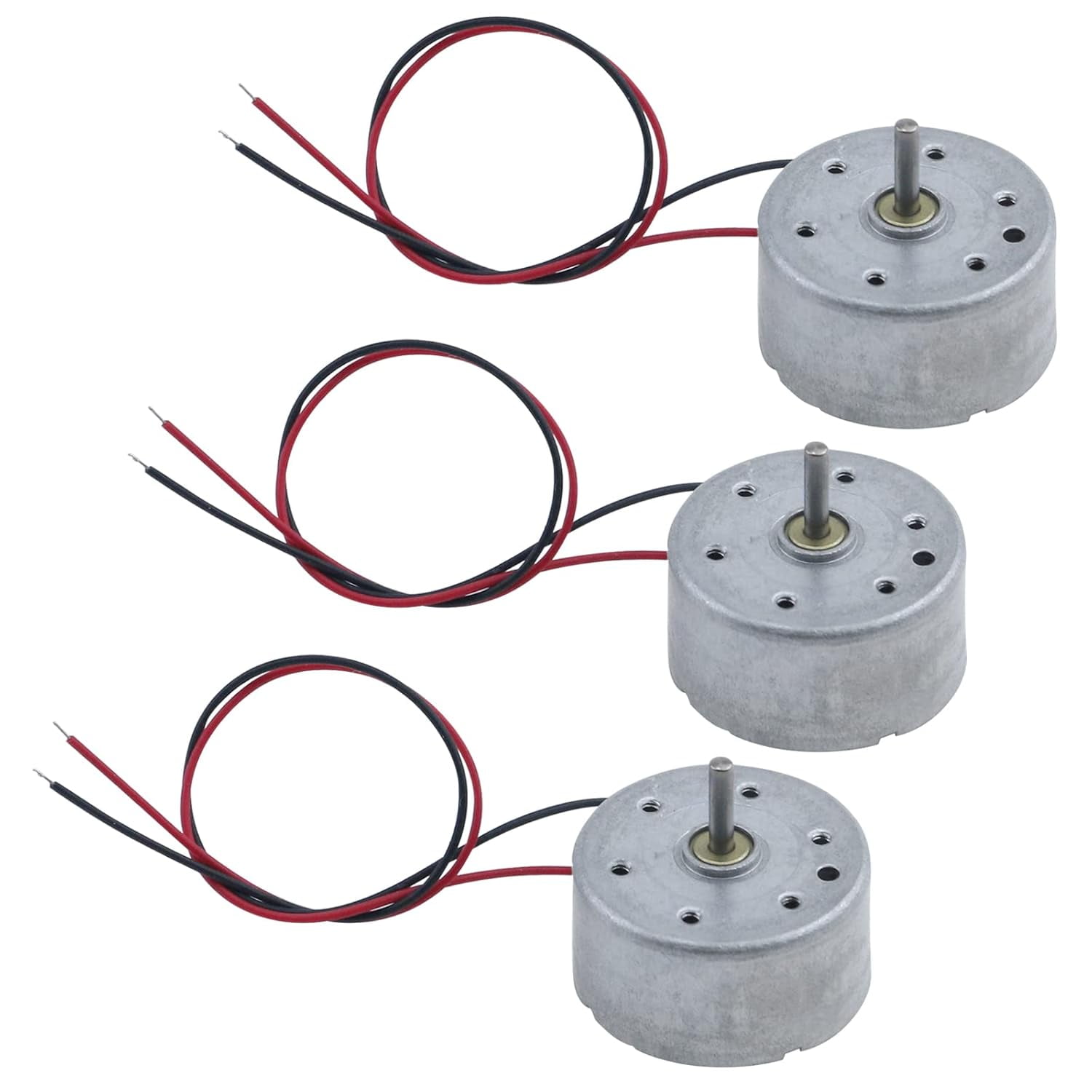 DC Motor Mini 5V 6000RPM Electric Motor with Wire for DIY Toys Pack of ...