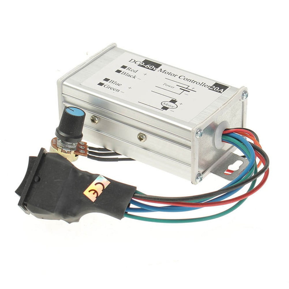 DC Motor Pulse Width Modulator Regulator 9V-60V 12V 24V 36V 48V 60V ...