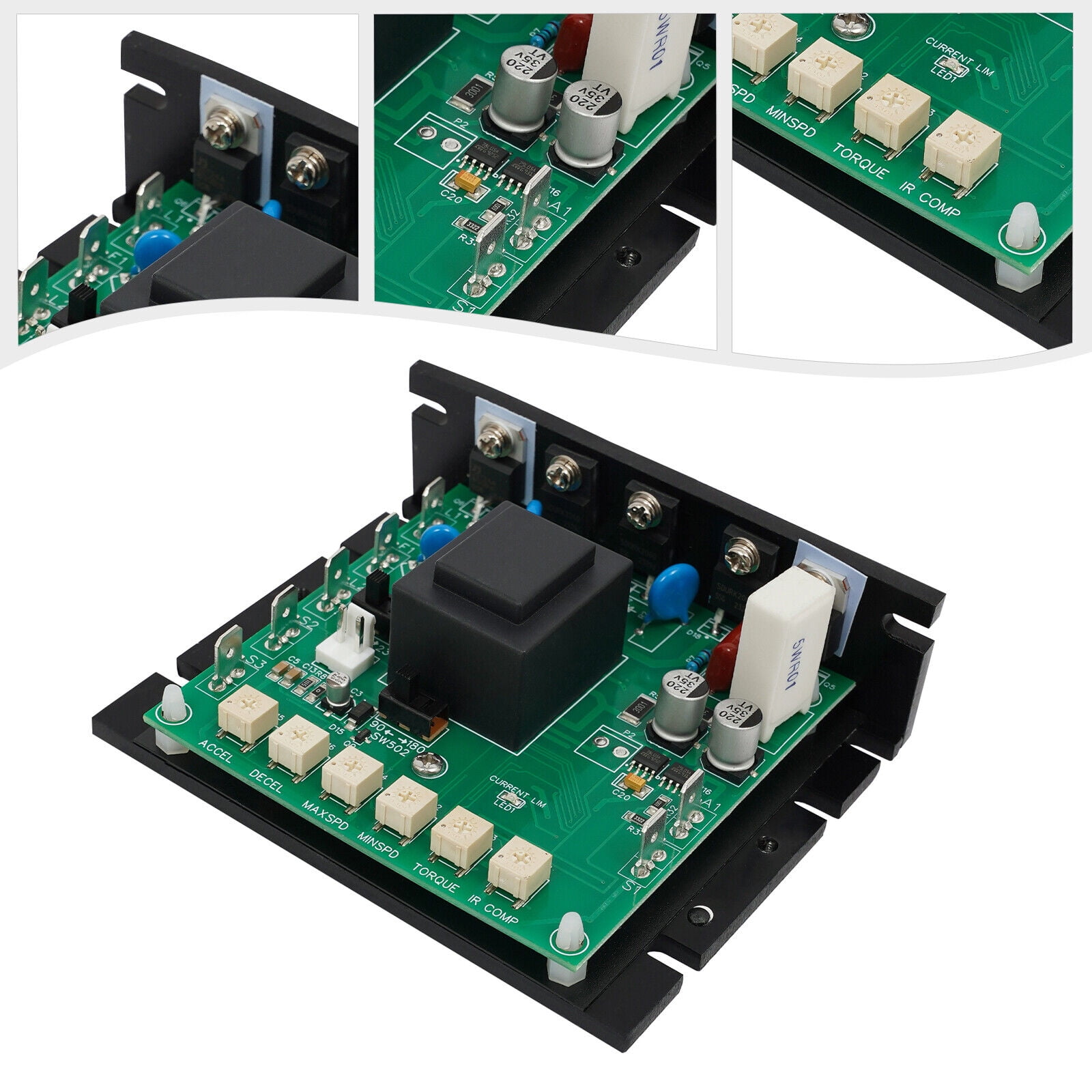 DC Motor Variable Speed Control Module Motor Speed Controller Speed ...