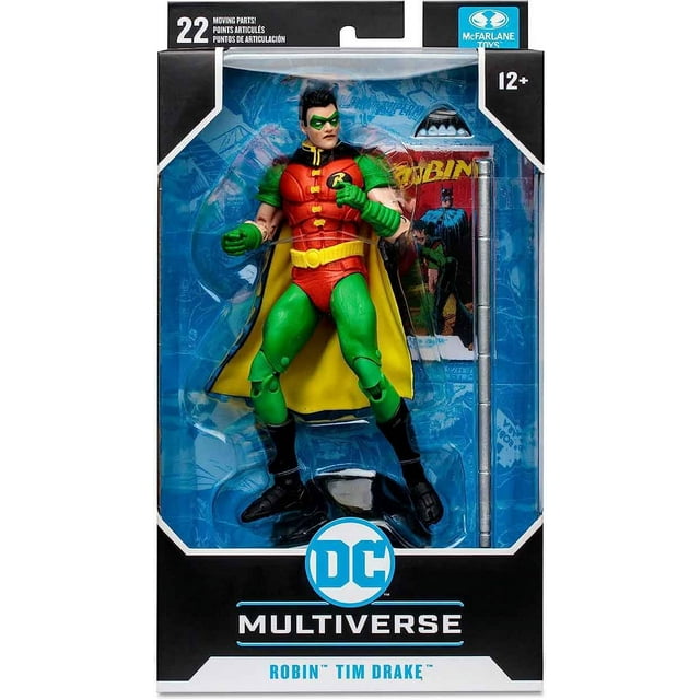 McFarlane Toys - DC Multiverse Robin Tim Drake (Robin: Reborn) 7in ...