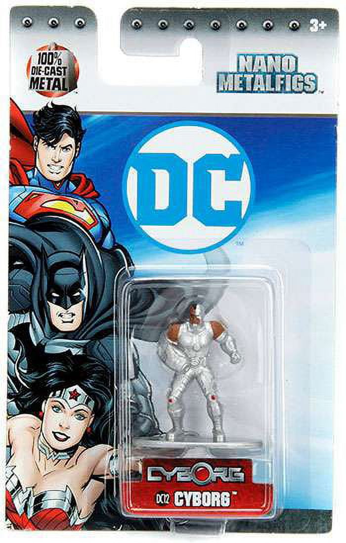 DC Nano Metalfigs Cyborg Diecast Figure - Walmart.com