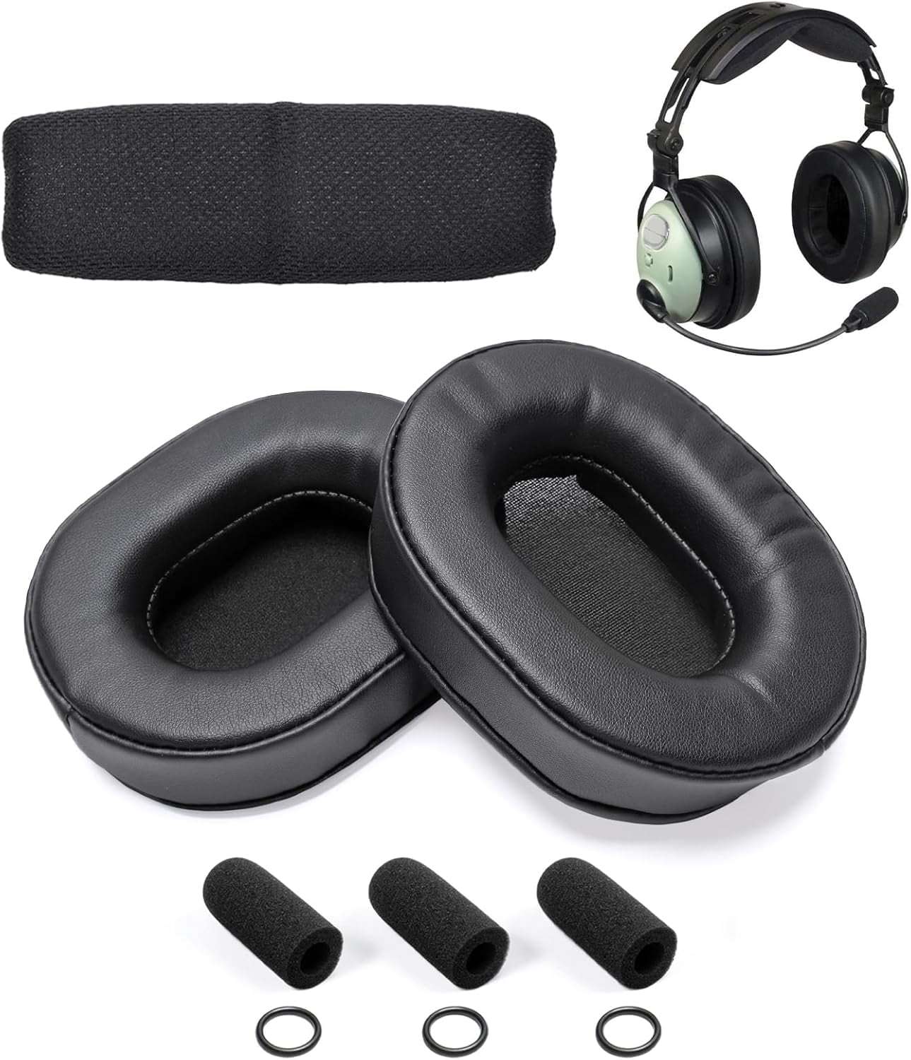 DC ONE-X Series Refresh Kit,Ear Pads+Headband Cushion,Compatible with ...
