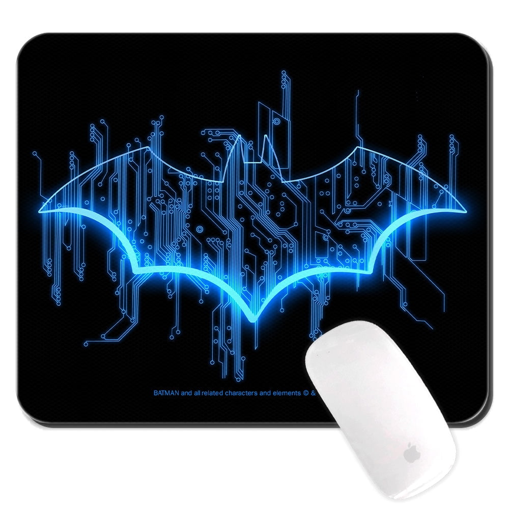 DC Original and Officially Licensed Mouse Pad for PC, Batman 201 Black ...