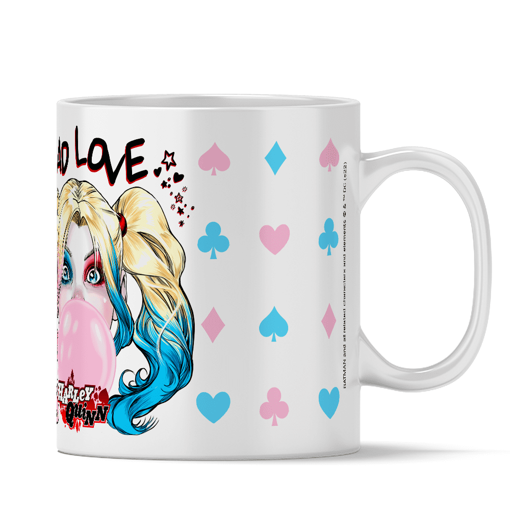 DC Original and Officially Licensed Mug 11 oz Harley Quinn 001 White ...