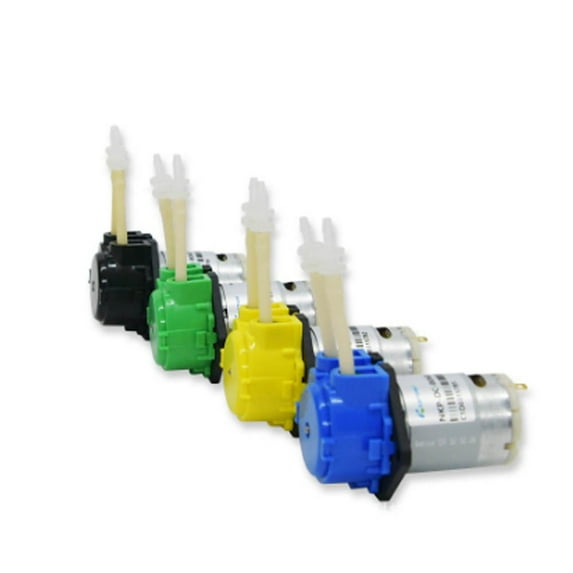 DC Peristaltic Pump 3V/6V/12V/24V Self priming Mute Peristaltic Liquid ...
