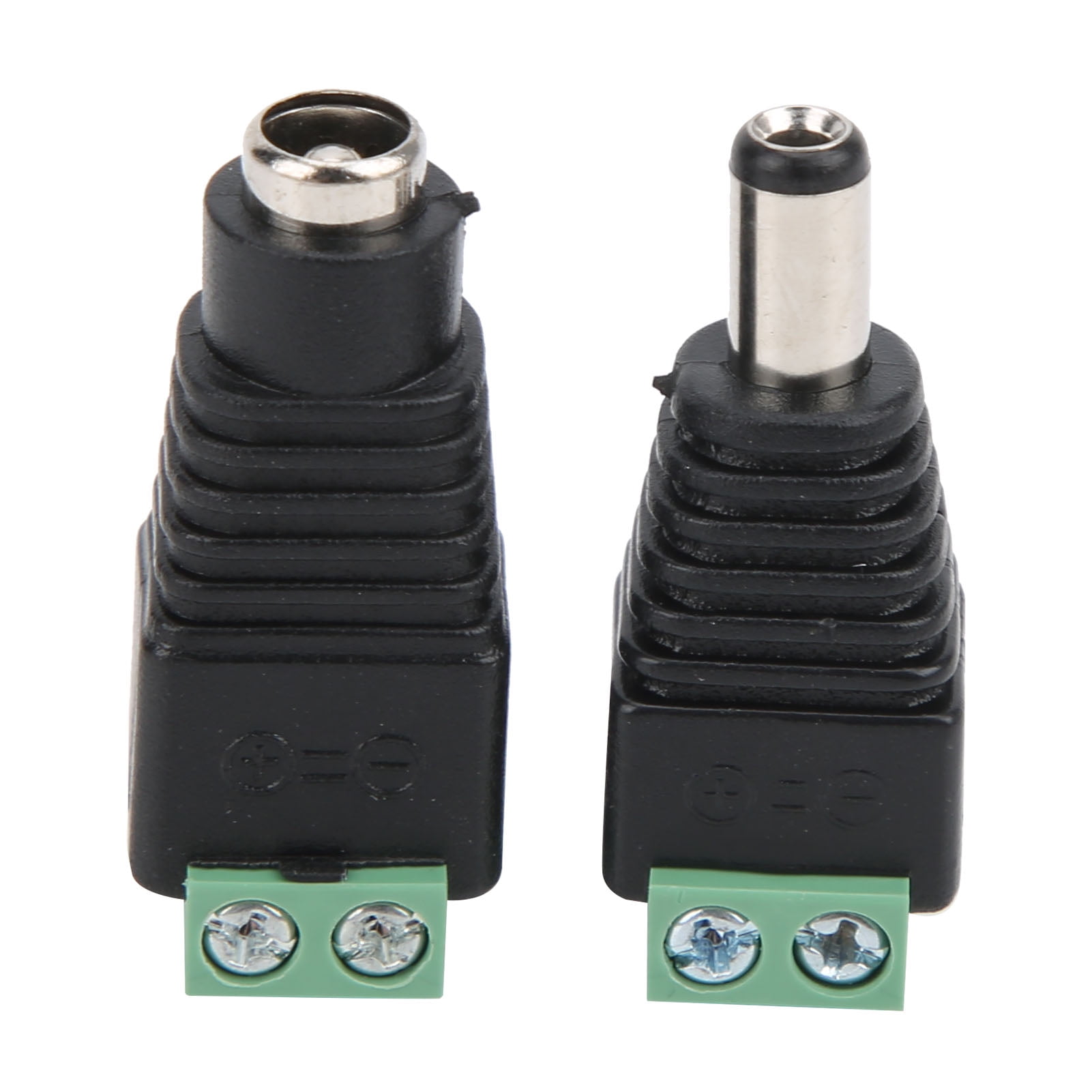 DC Power Connector Jack, 5.5x2.5mm Male and Female, CCTV Power Adapters ...
