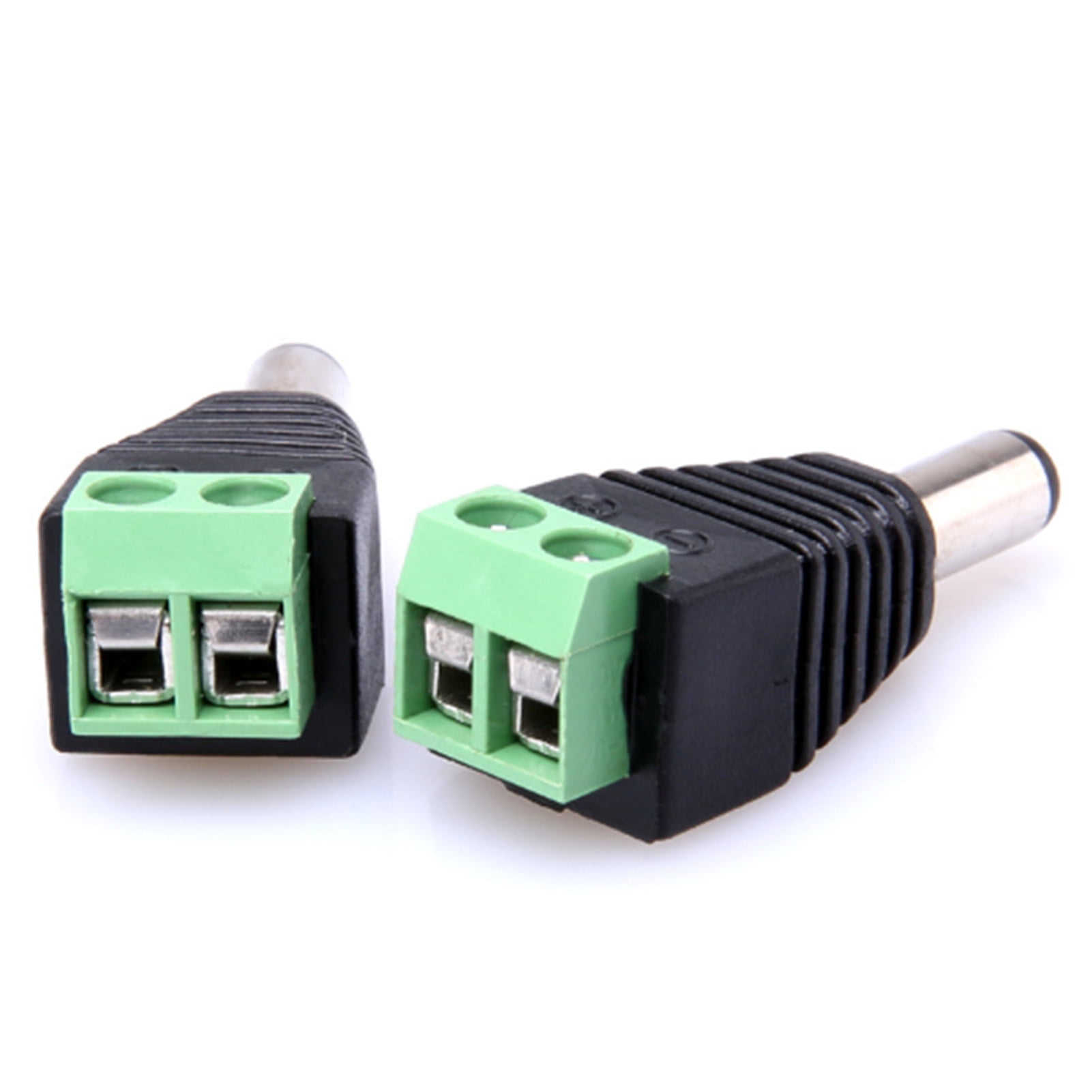 DC Power Connector Male Jack Adapter 2.1mm 12V for CCTV Monitoring LED ...