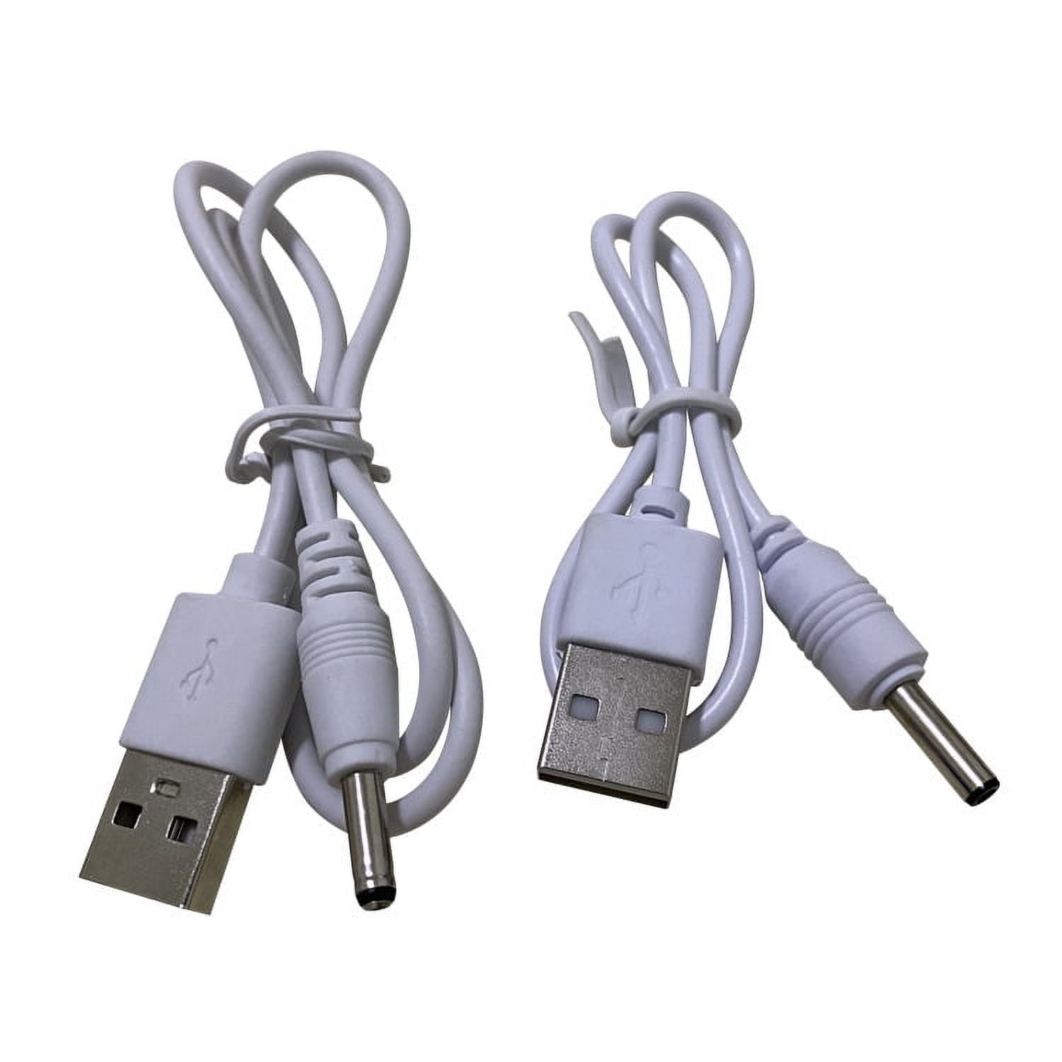 DC Power Cord DC3.5 Charging Cable USB To Dc3.5*1.35 Charging Cable ...