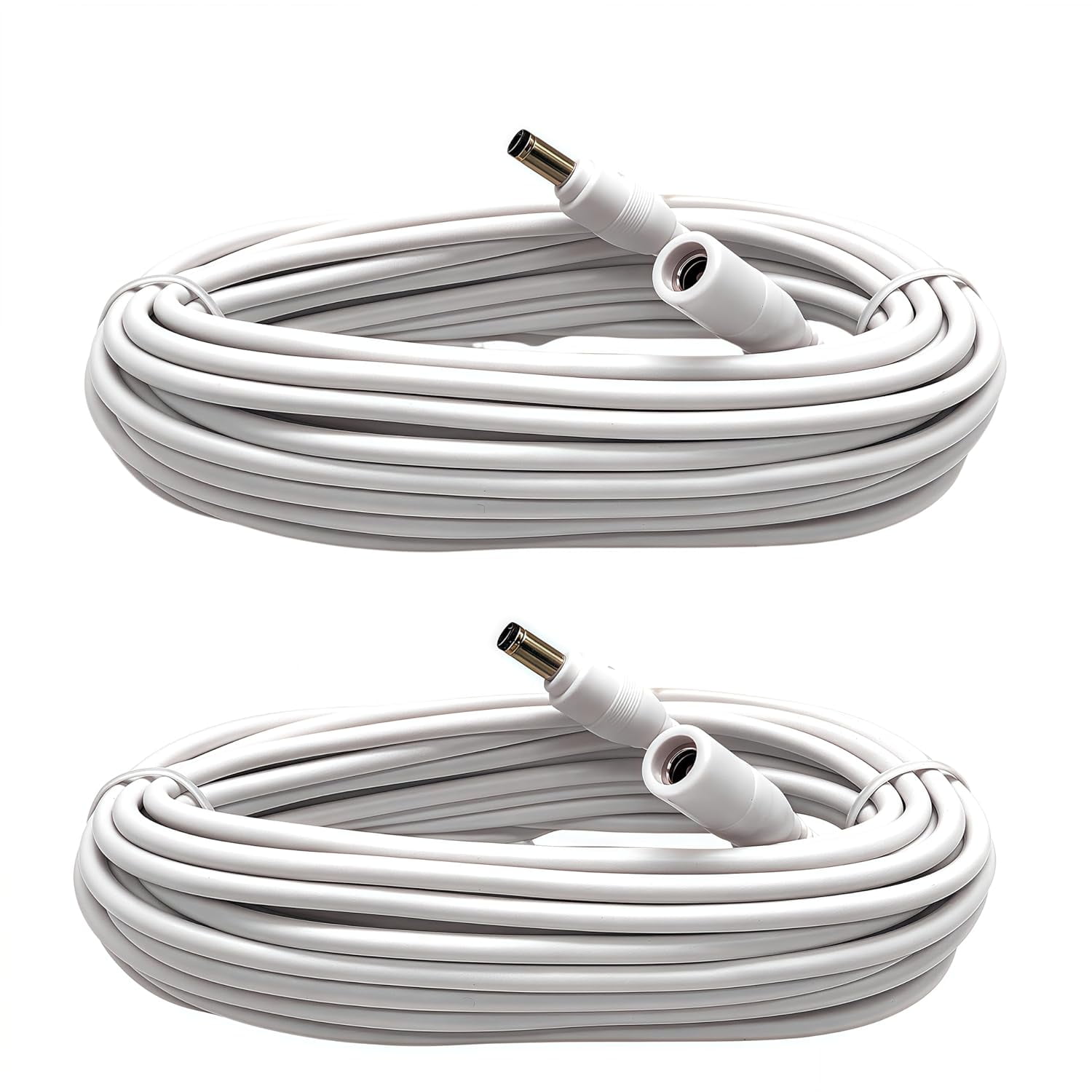 DC Power Extension Cable, 12V CCTV Security Camera Cord, 5.5mm x 2.1mm ...