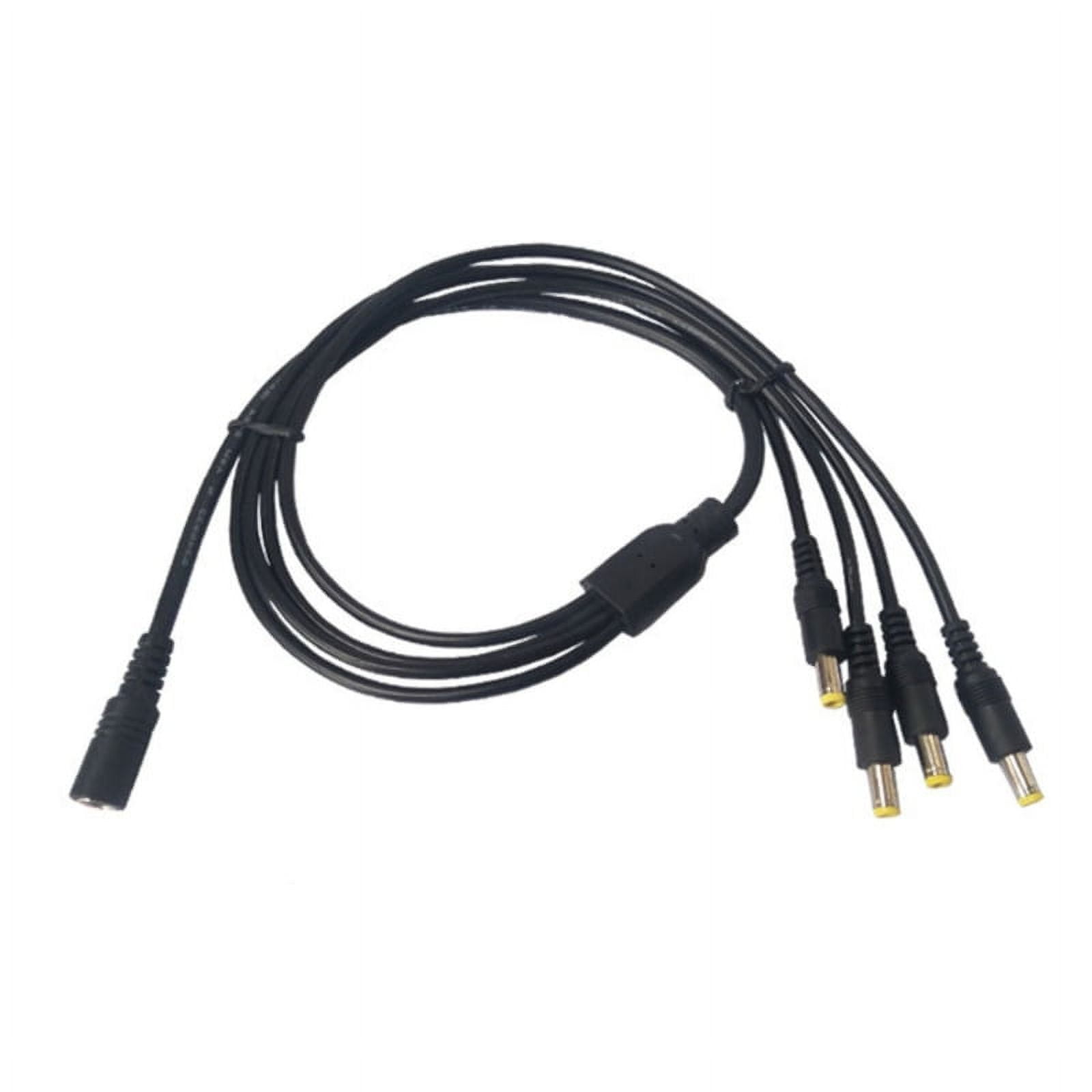DC Power Splitter Cable 1 Female to 2/3/4/5/8/10 Male DC 5.5mm x 2.1mm ...