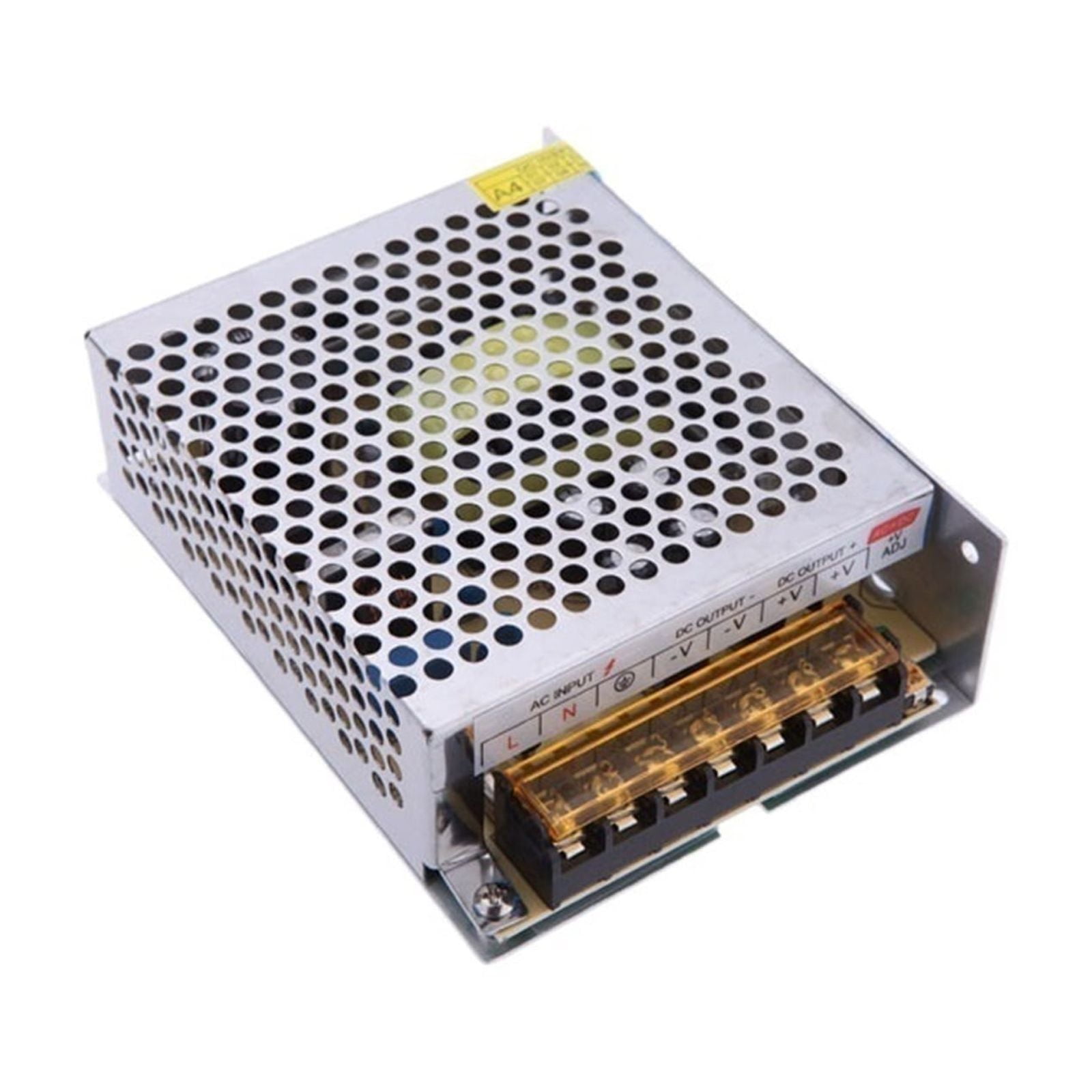 DC Power Supply 12V 8.5A AC Converter DC Adapter Universal Regulated ...