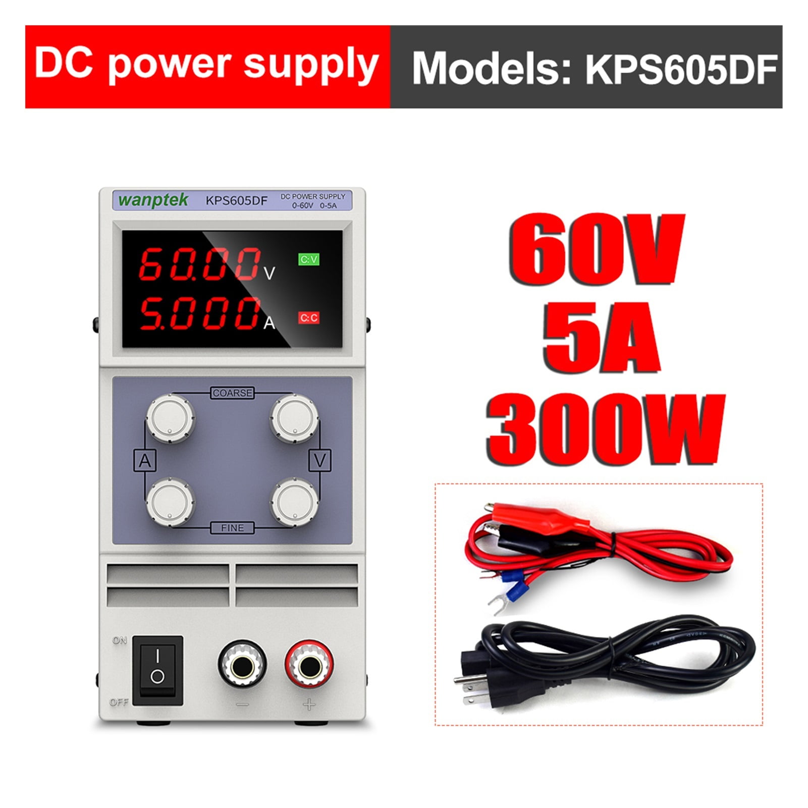 DC Power Supply Adjustable Regulated Switching Power Supply Led ...