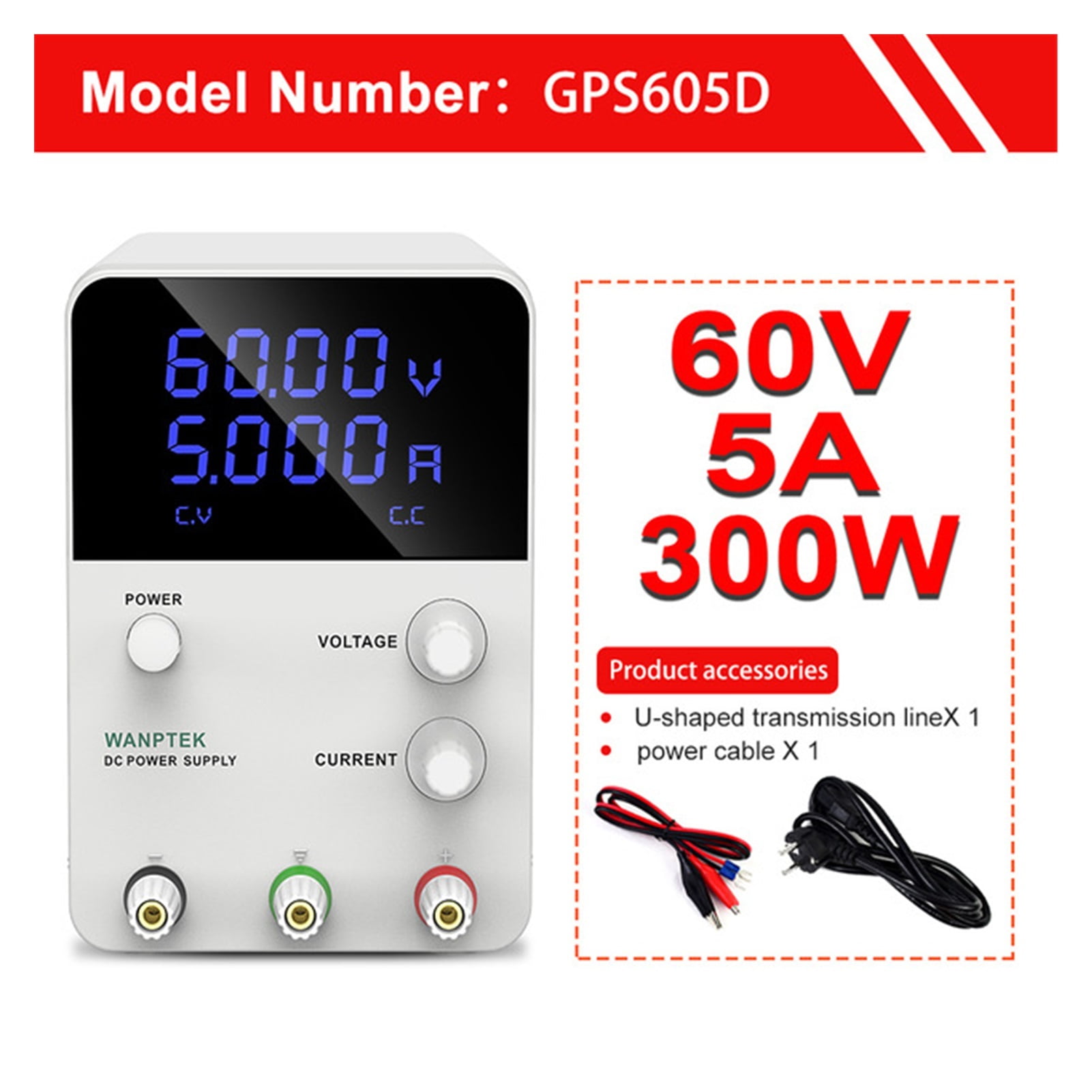 DC Power Supply Adjustable Regulated Switching Power Supply Led ...